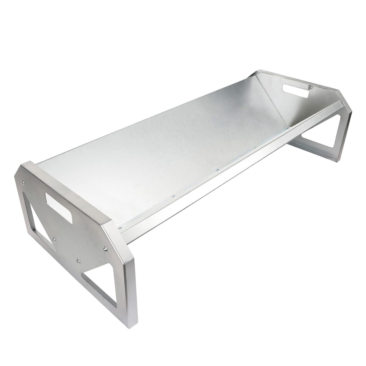 WORTH Portable 45" Long Galvanized Steel Livestock Feeding Trough ...