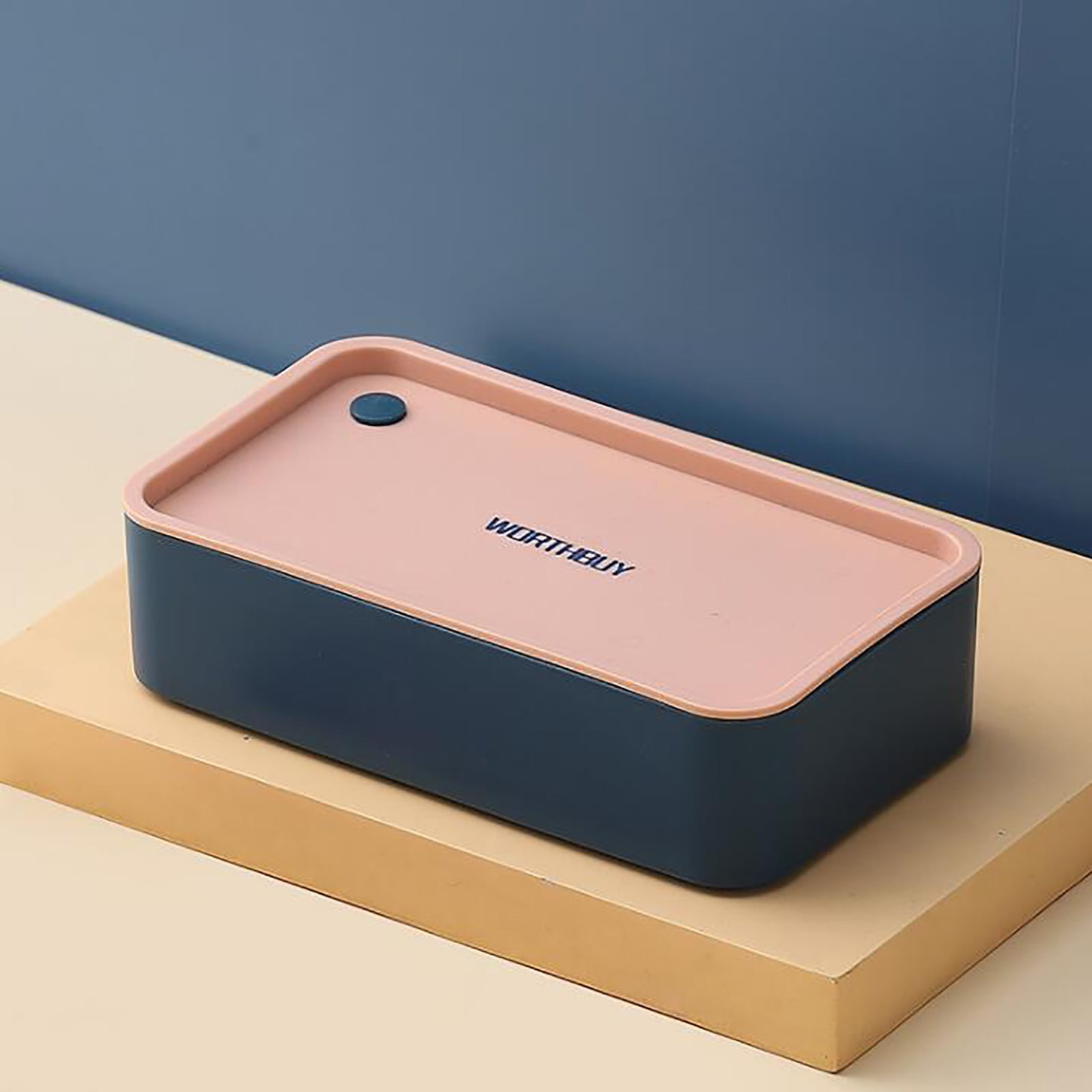 YOZGXEG WORTHBUY Office Workers Student Portable Lunch Box Separate ...