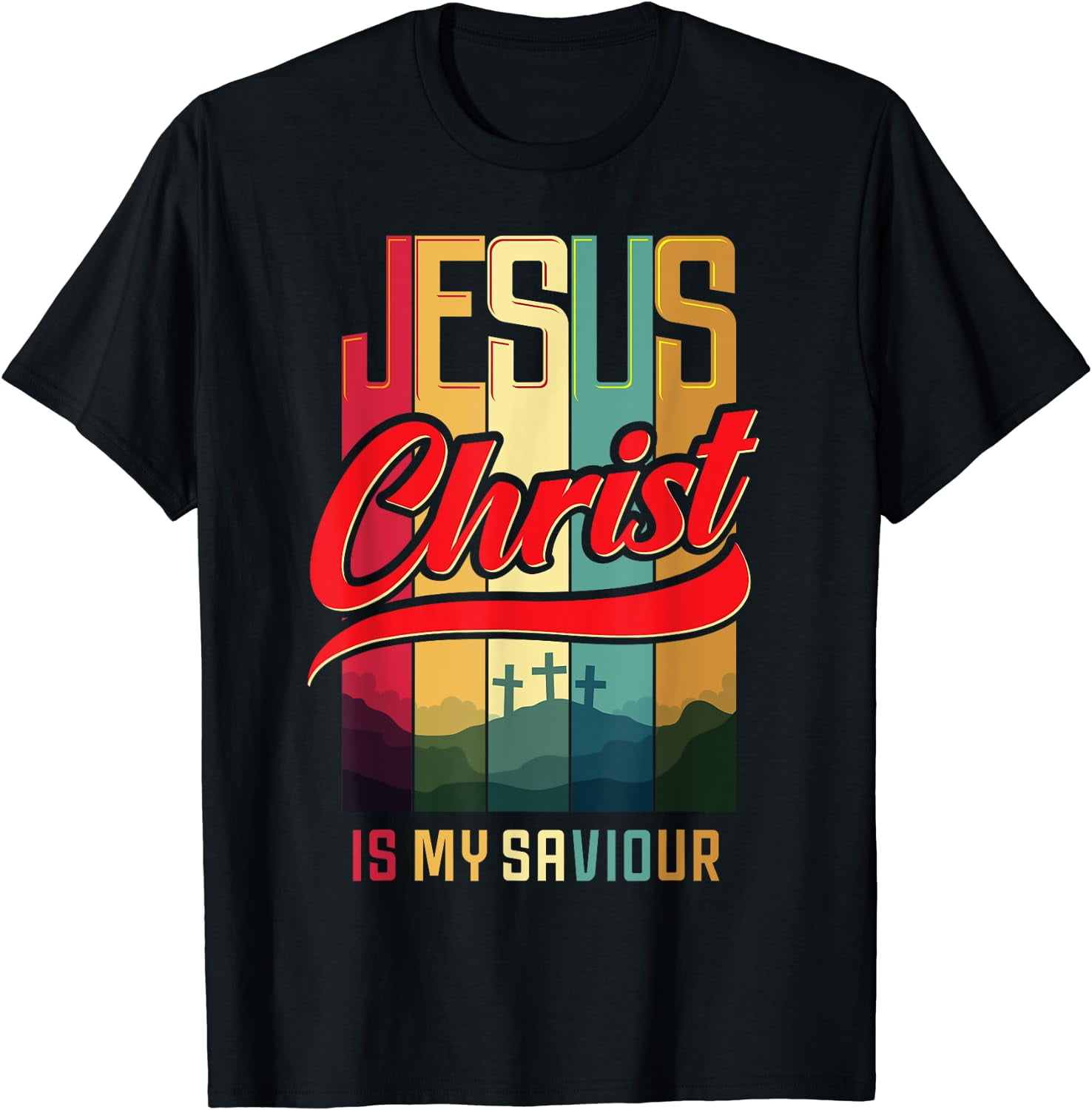 WORTHY WEAR Jesus Christ is my Saviour Savior King and Lord T-Shirt ...