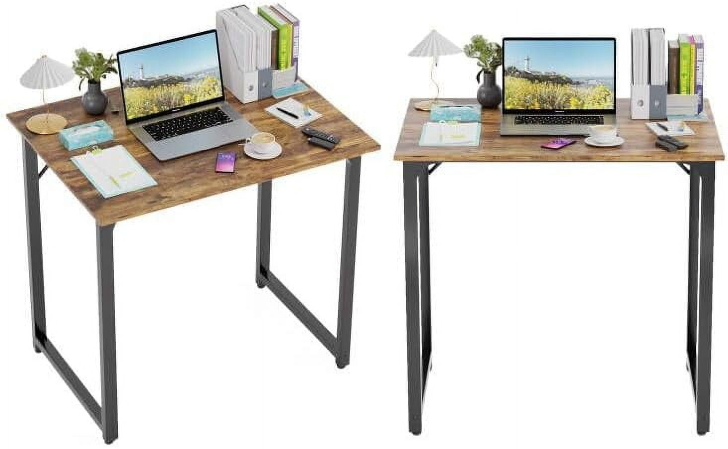 WORTU32 inch Computer Desk Study Writing Table, Adjustable feet, Modern ...