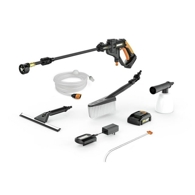 WORX WG629.1 HydroShot Portable Power Cleaner with Bottle Connection ...