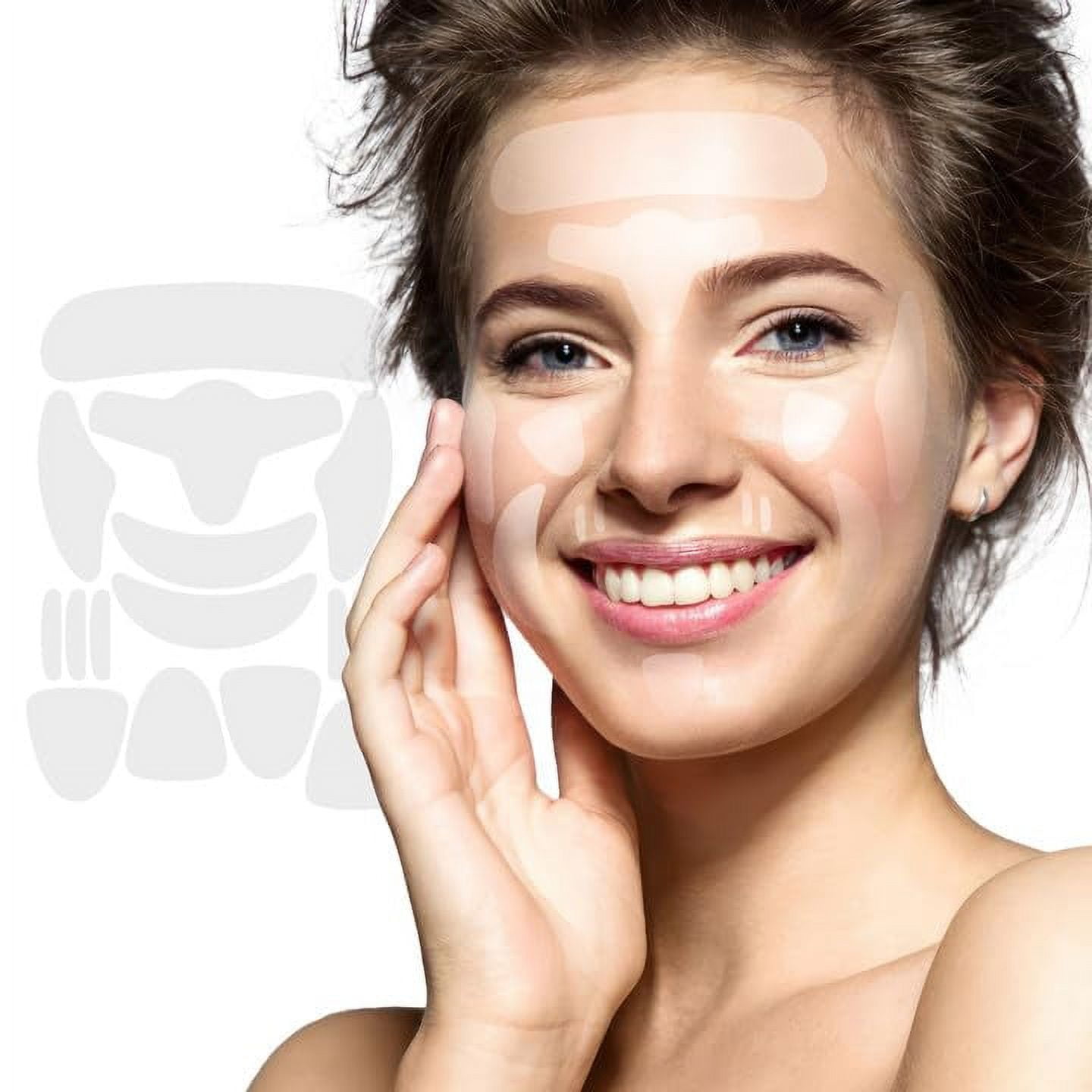 WOTAXUMM 192PCS Face & Forehead Wrinkle Patches, Face Lift Tape for ...