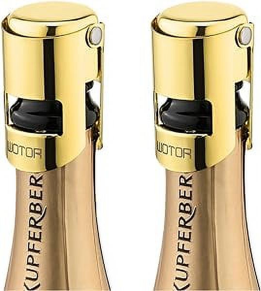 WOTOR Champagne Stoppers with Stainless Steel, Leak proof, Keep Fresh ...