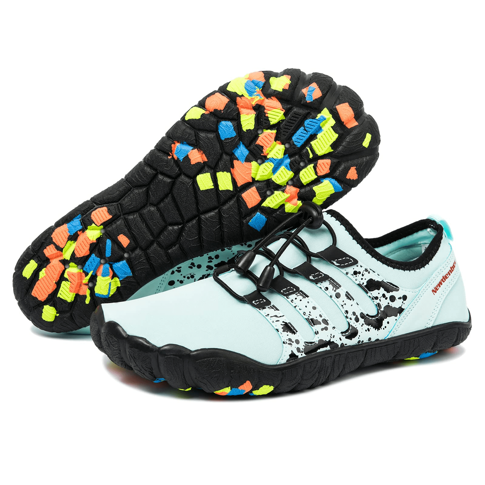 WOTTE Men's Quick-Dry Water Shoes, Barefoot Aqua Socks for Swim, Diving ...