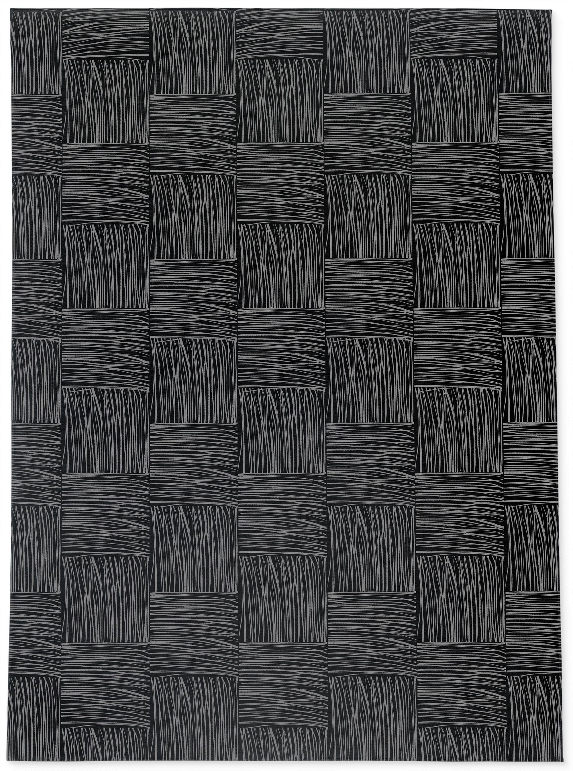 WOVEN CHARCOAL Kitchen Mat By Kavka Designs - Walmart.com