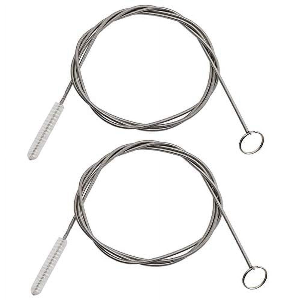 WOVTE 2 Pack 60 Inch Long Pipe Cleaner Flexible Tube Cleaning Brush ...