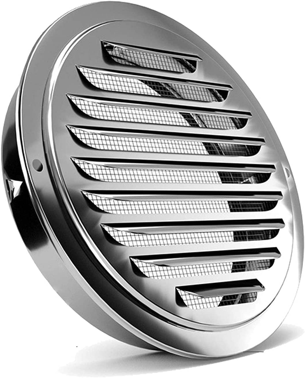 WOVTE 3 Pack of Stainless Steel Air Vents, PartsExtra Louvered Grille ...