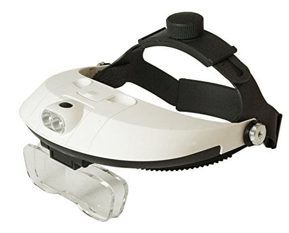 WOVTE Headband Magnifier Glasses with Detachable Ultra Bright LED Head ...