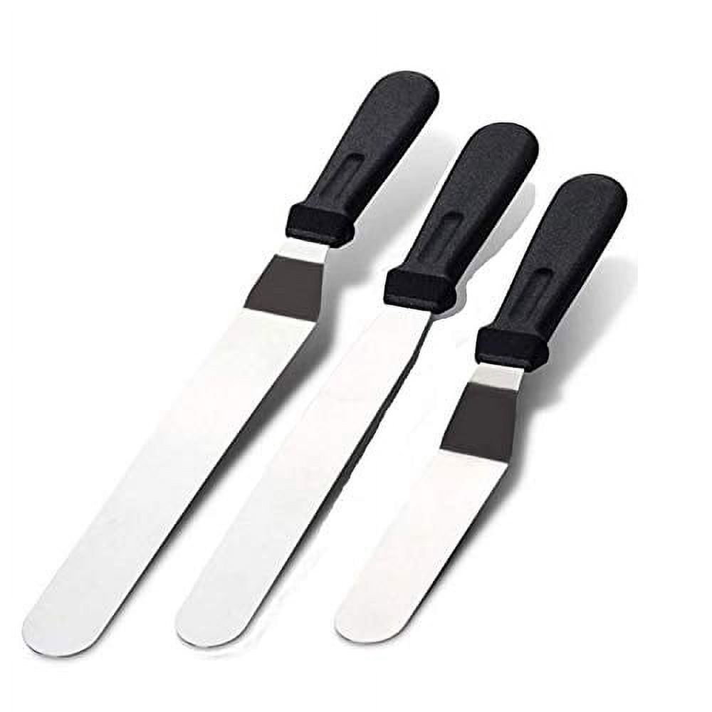 WOVTE Icing Spatula Metal Stainless Steel for Kitchen Cake Baking ...