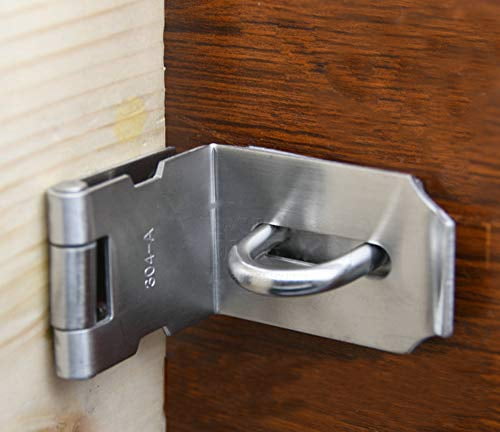 WOVTE Latch, pin bolt door 90 degrees, rotating latch stainless steel ...