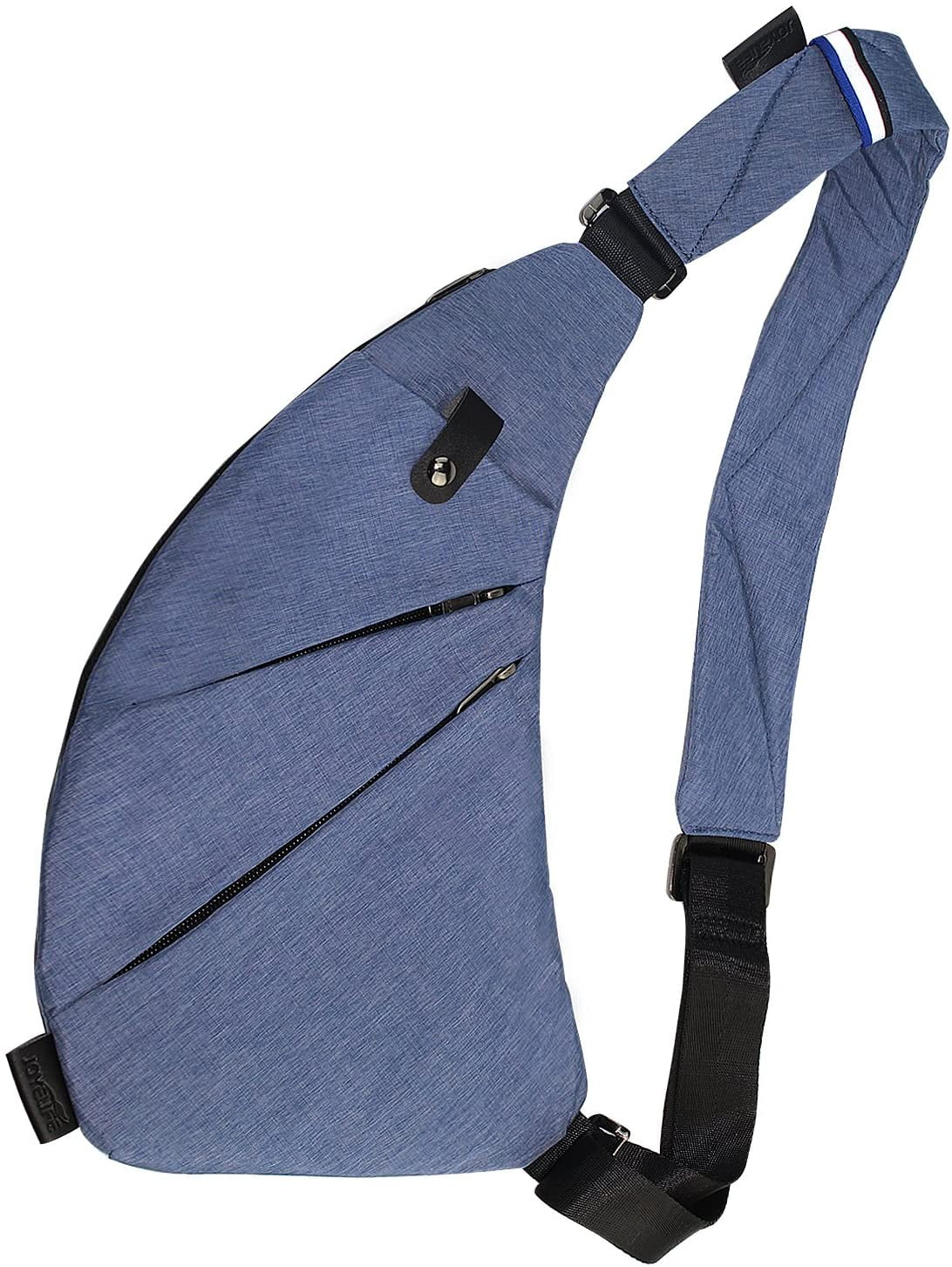 WOVTE Sling Bag Crossbody Shoulder Chest Casual Personal Anti Theft ...