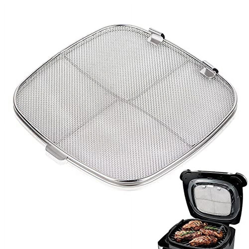 WOVTE Stainless Steel Splatter Shield for Ninja Foodi AG301, Air Fryer ...