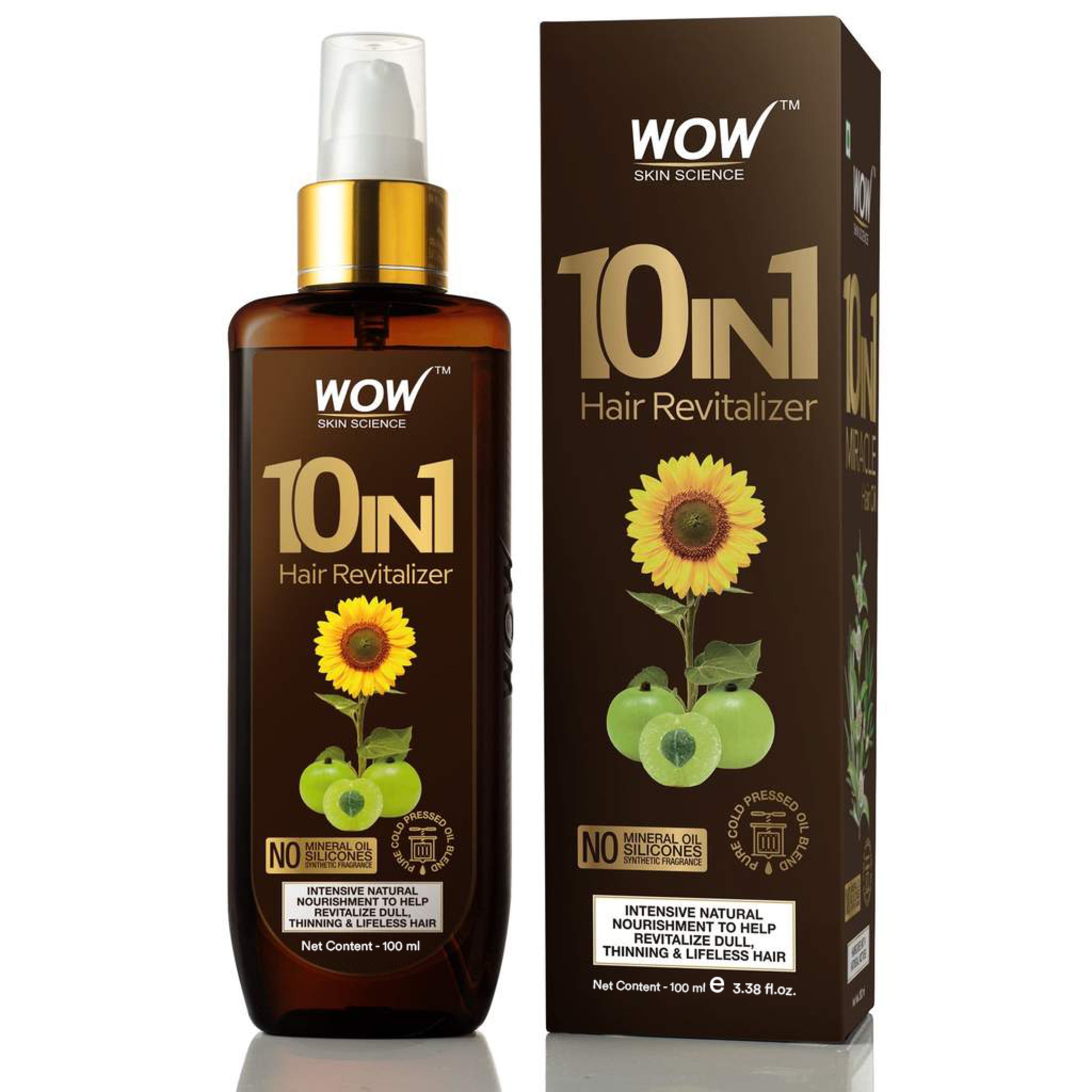 WOW 10-in-1 Natural Hair Revitalizer - Frizzy Leave-in Anti-Treatment ...