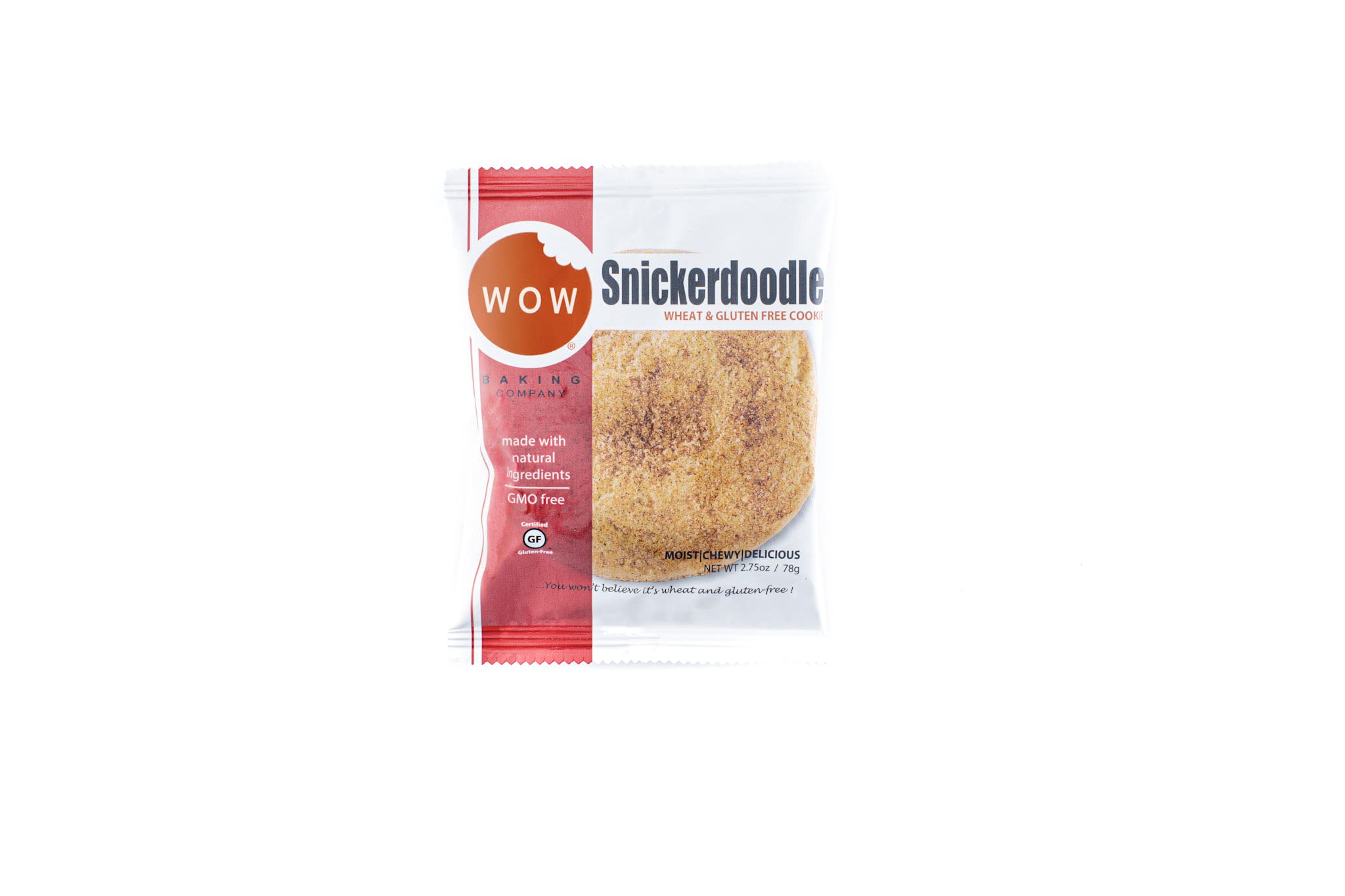 WOW Baking Company Gluten-Free AIF4 Cookies, Snickerdoodle, 2.75 Ounce ...