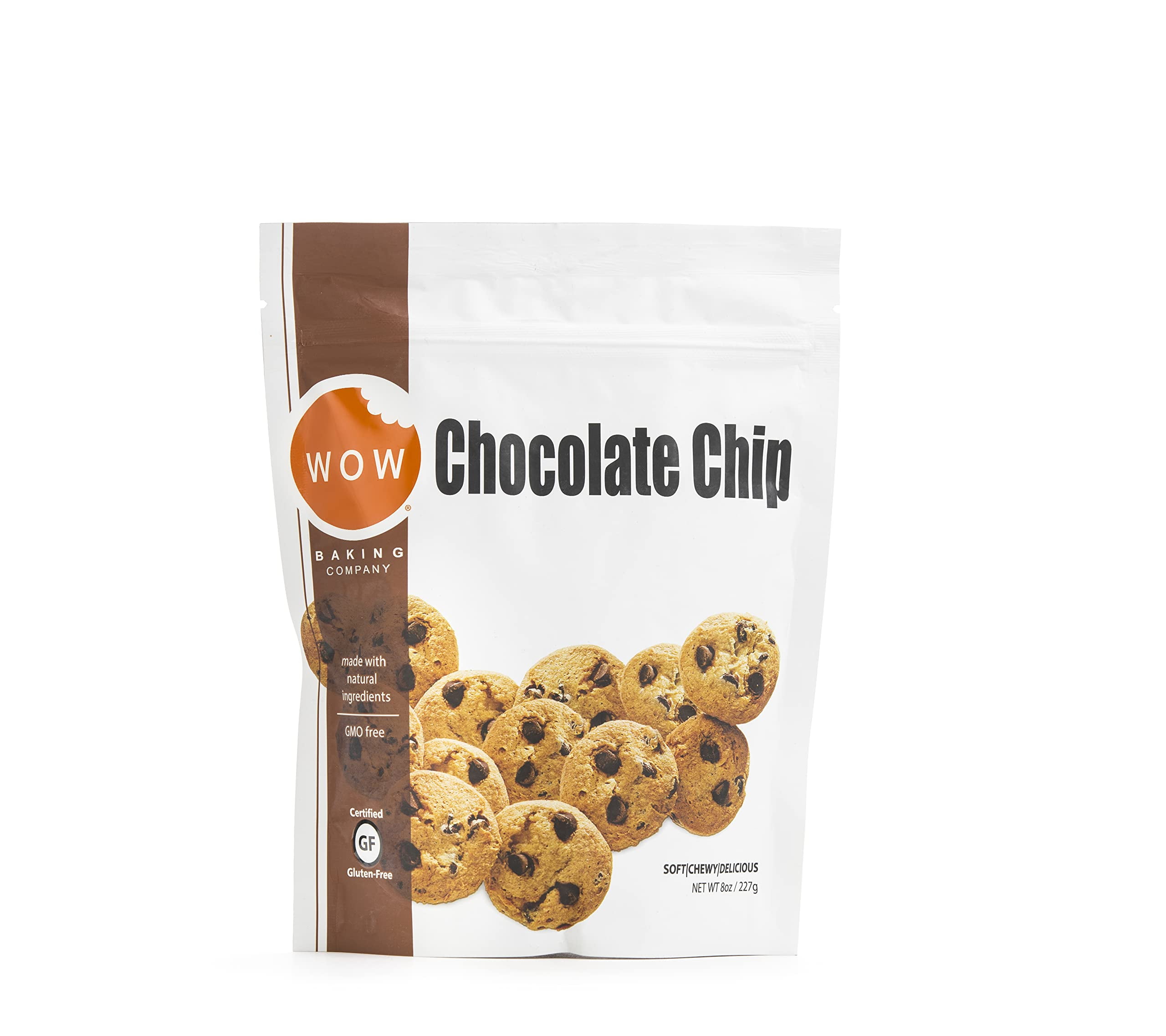 WOW Baking Company Gluten-Free DMF15 Cookies, Chocolate Chip, 8 Ounce ...