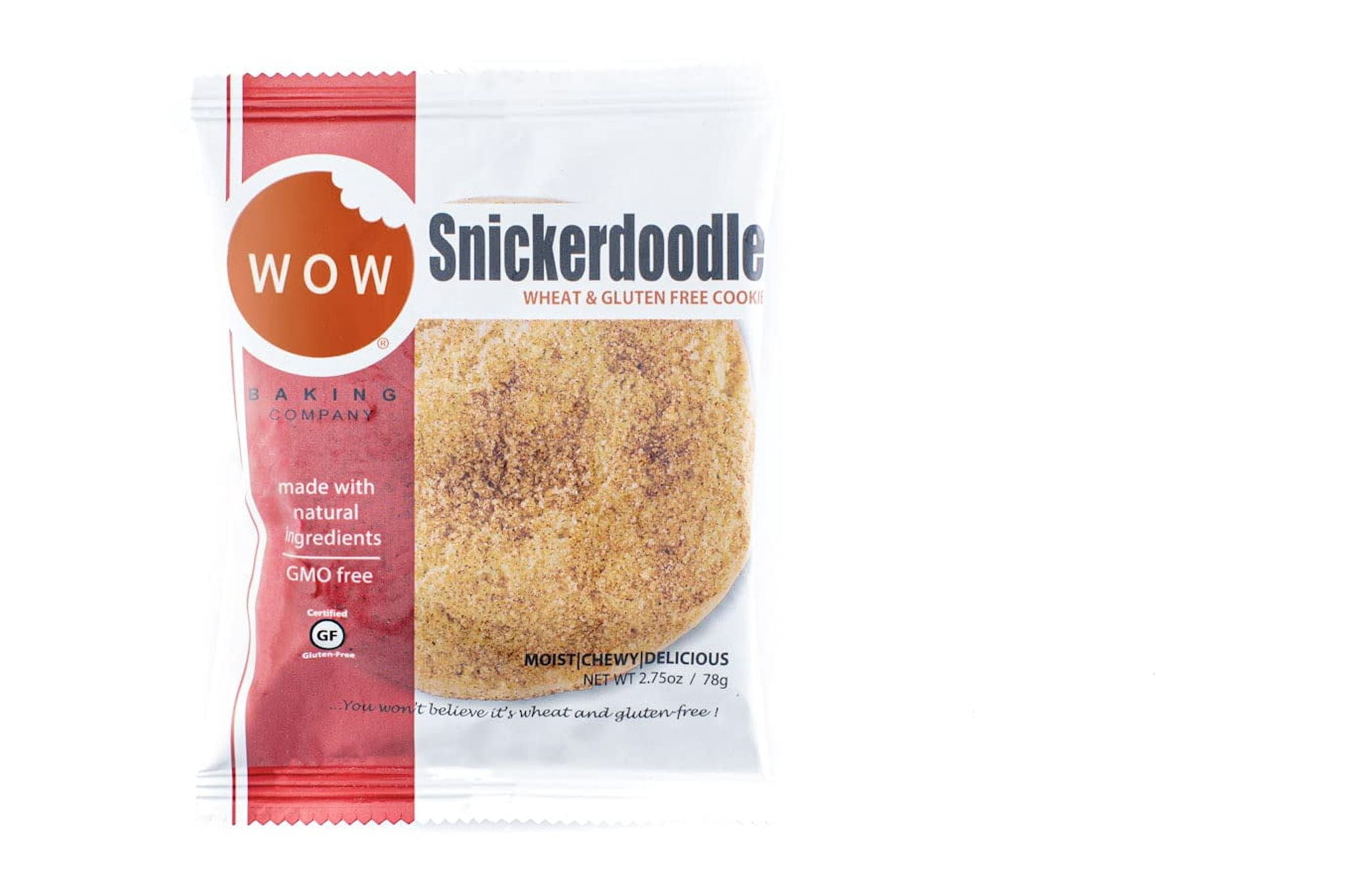 WOW Baking Company Gluten-Free TSF6 Cookies, Snickerdoodle, 2.75 Ounce ...