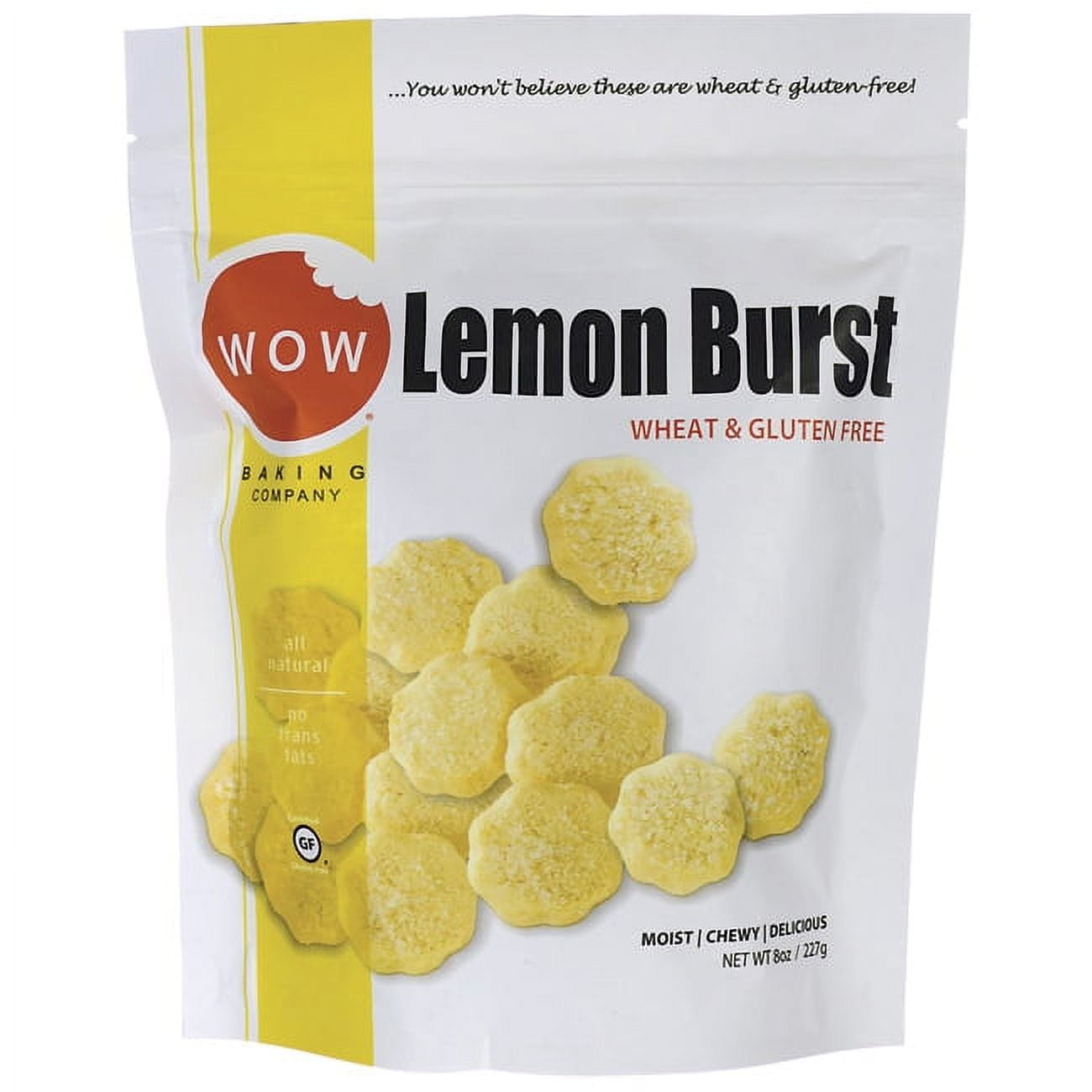 WOW Baking Soft-Baked Gluten Free Lemon Burst Cookies, 8 Oz - Walmart.com