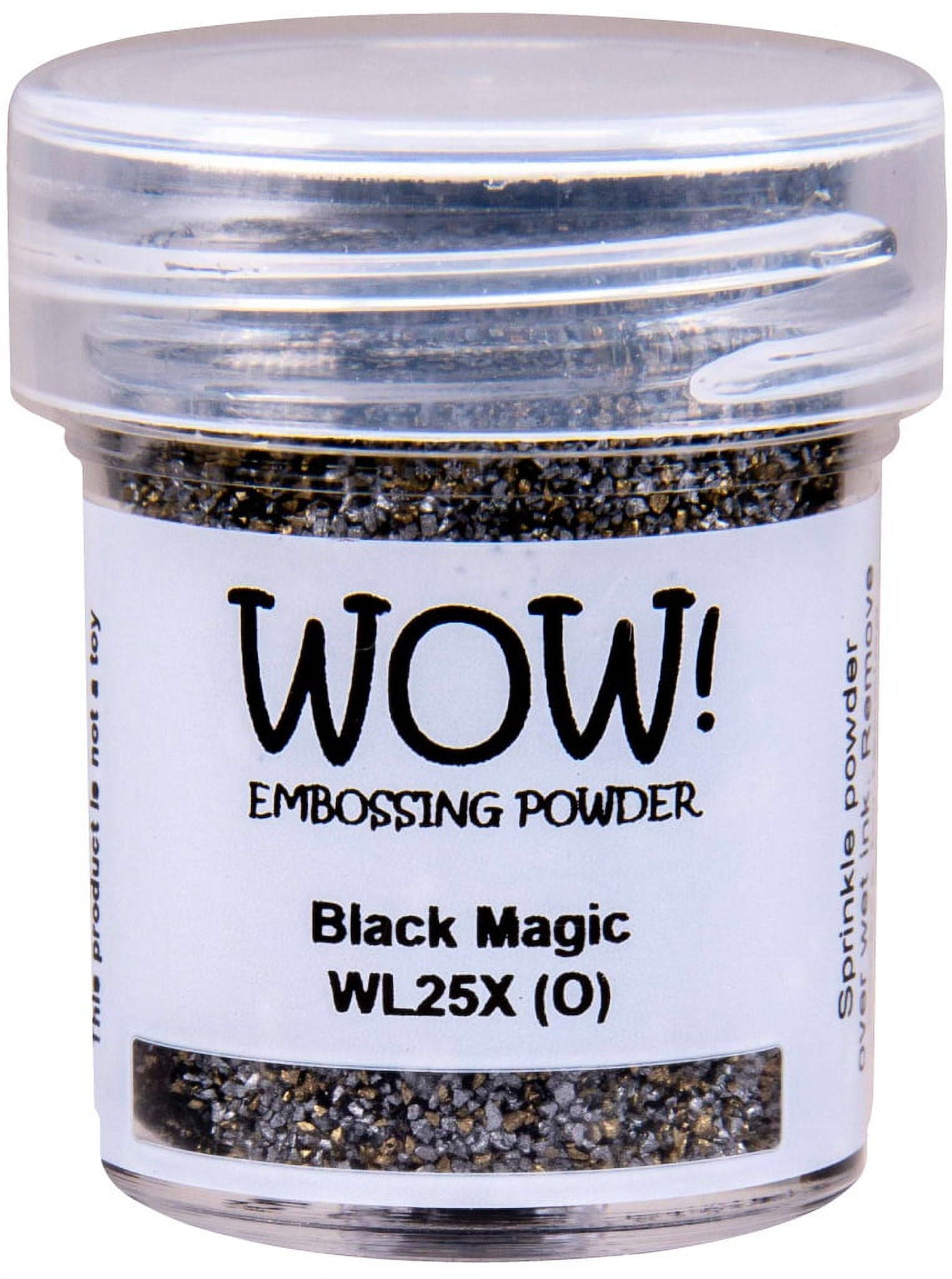 WOW! Embossing Powder 15ml-Black Magic - Walmart Business Supplies