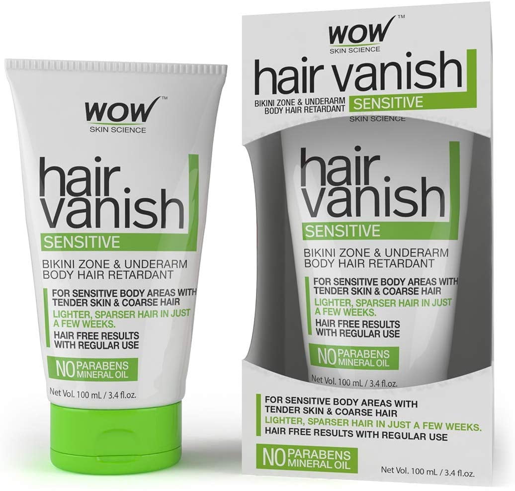 WOW Hair Vanish Sensitive - No Parabens and Mineral Oil, 100 ml ...