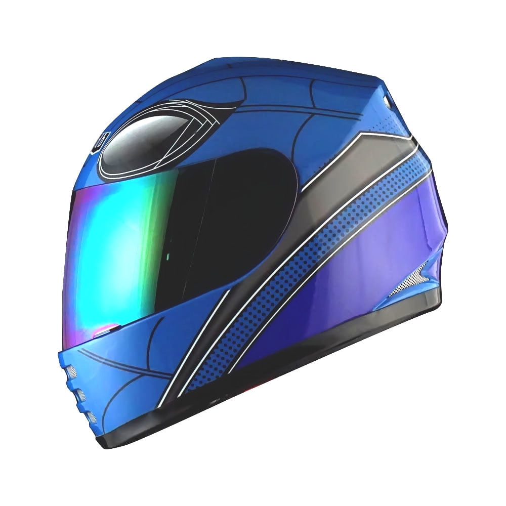 WOW Motorcycle Full Face Helmet Street Bike BMX MX Youth Kids HKY-B15 ...