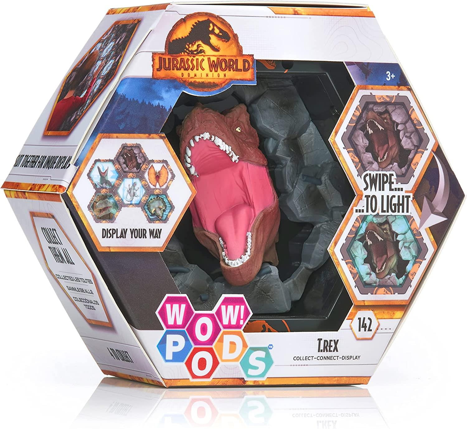 WOW Pods T. Rex Light-Up Dinosaur Toy, Connect Jurassic World Dominion ...