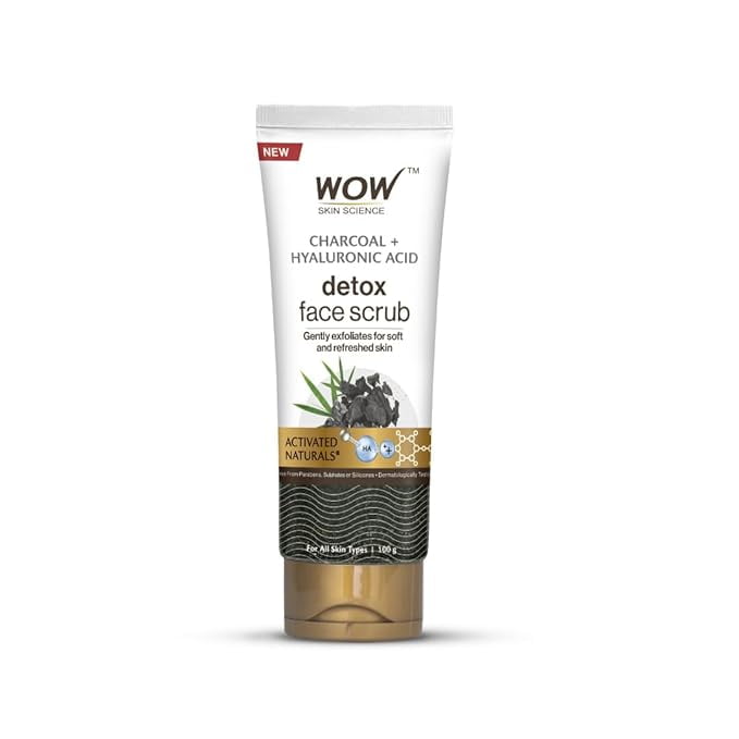 WOW Skin Science Charcoal Cleanses & Hydrates Skin | Unclogs Pores ...