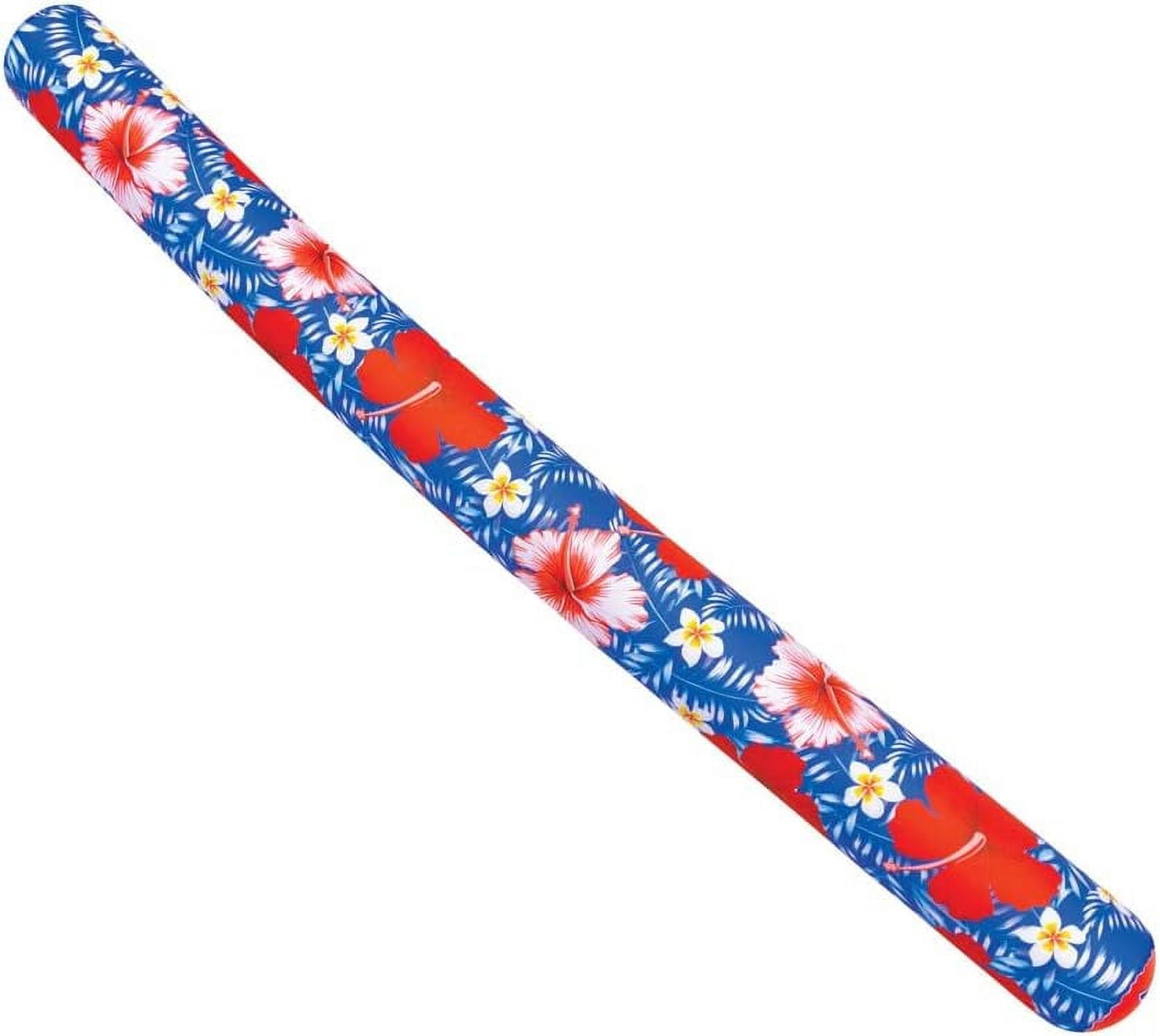 WOW Sports Inflatable Swimming Pool Noodle Float, Hawaiian/Red ...
