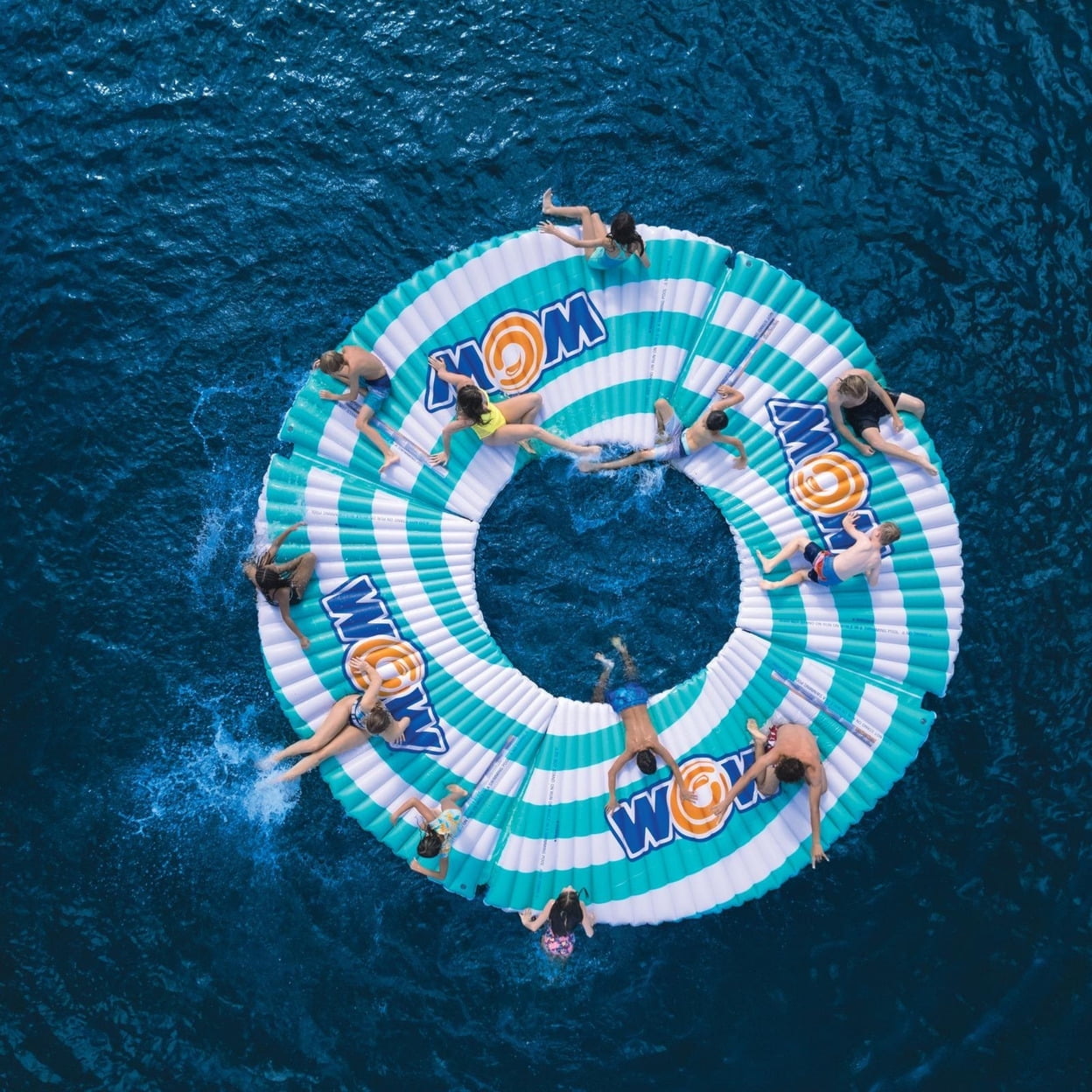 WOW Sports Round Water Walkway Islands for Lakes, Floating, Boating ...