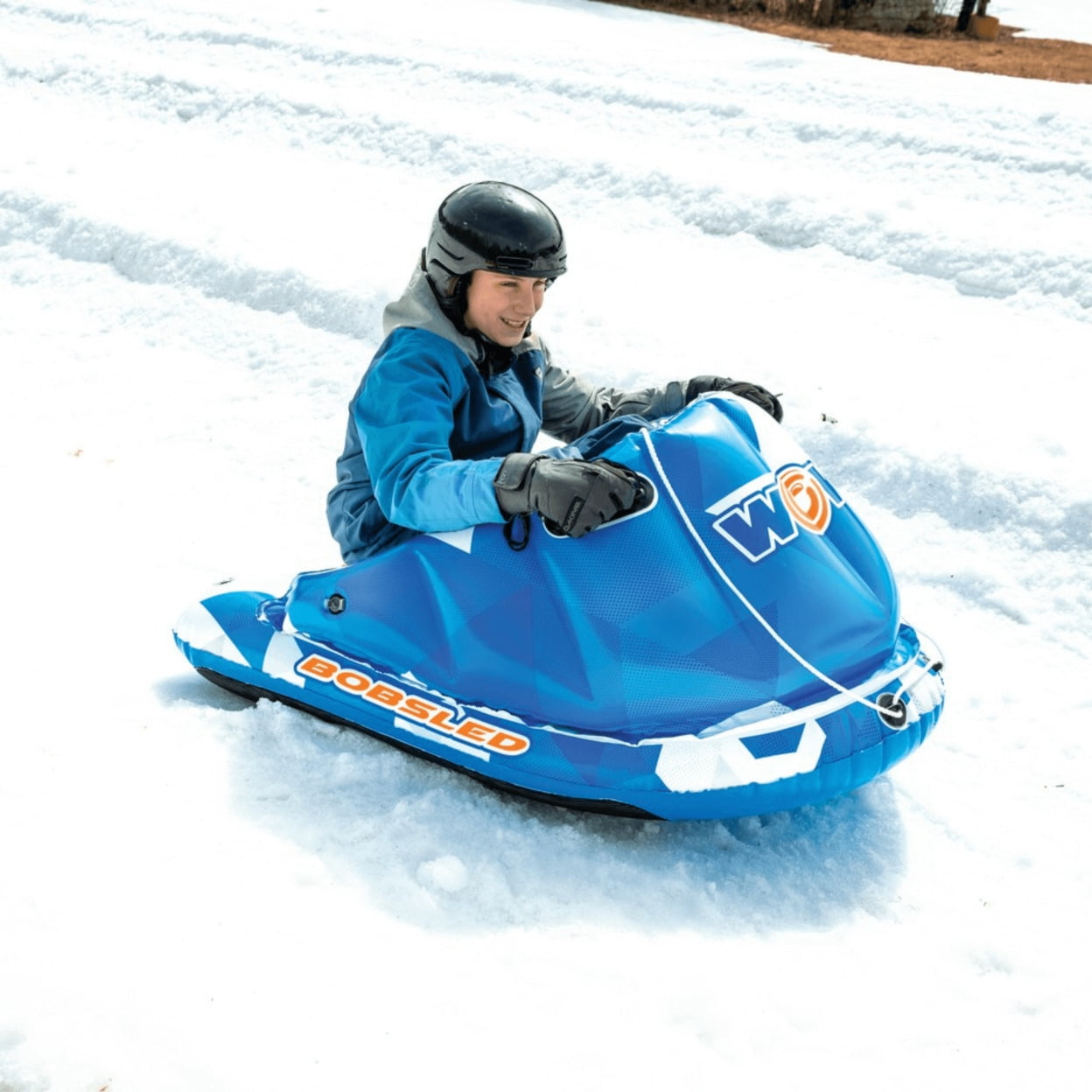 WOW Sports Snow Tube Bobsled for Kids and Adults - Walmart.com