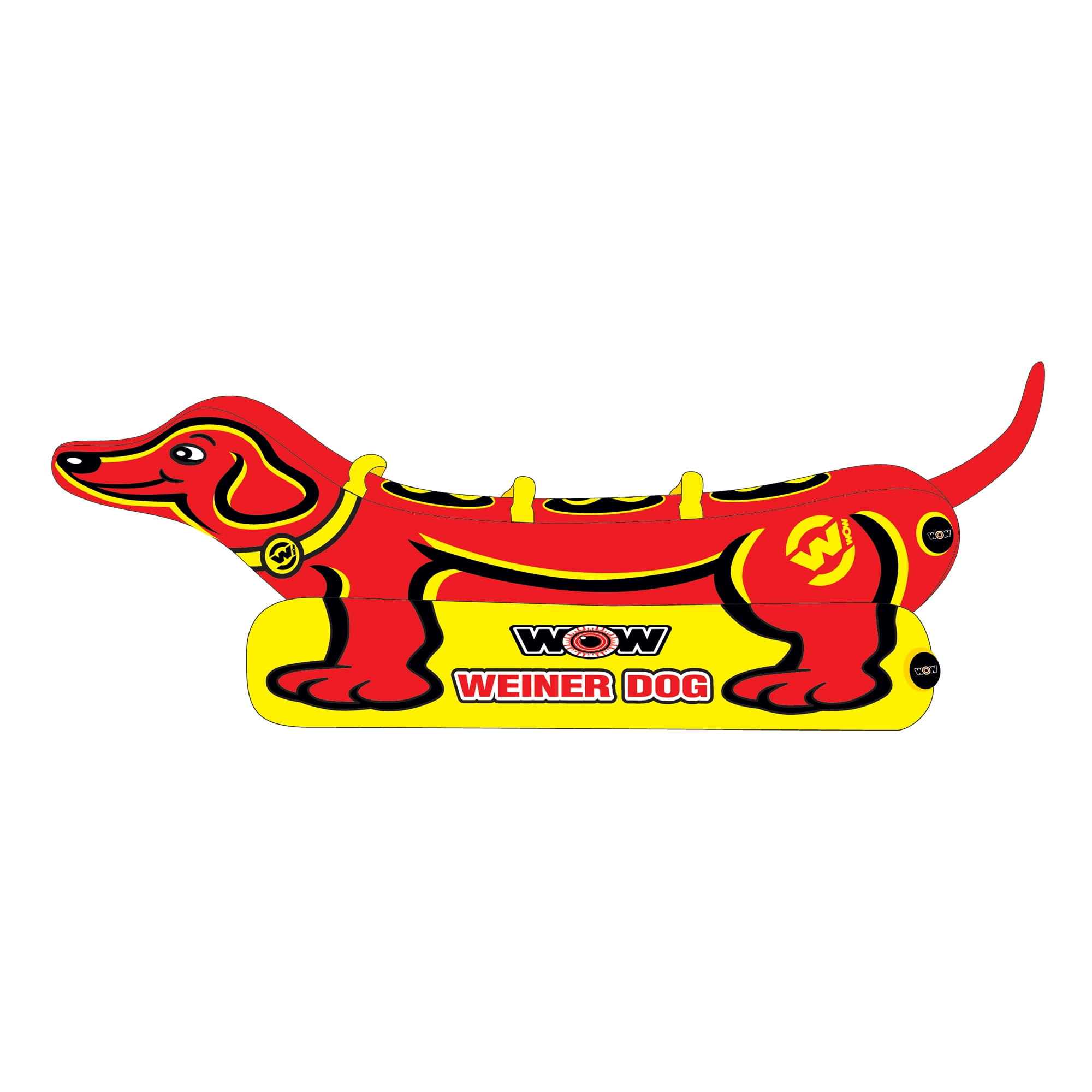 WOW Sports Water Boat Inflatable Weiner Dog 3 Towable (19-1010 ...