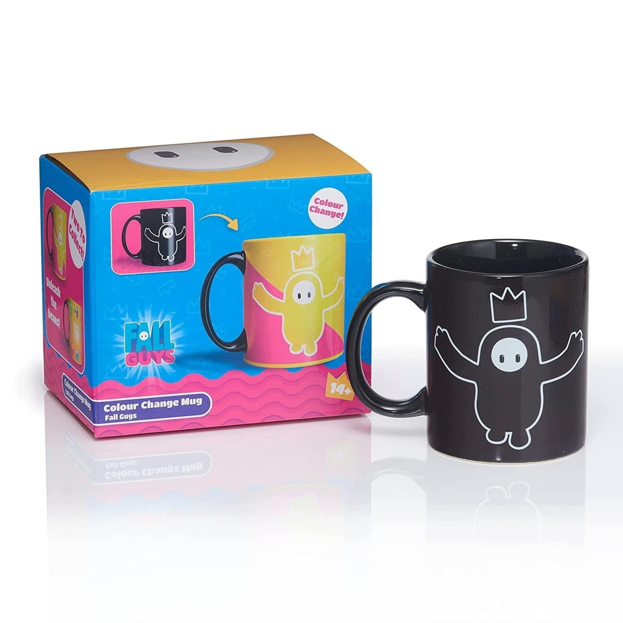 WOW Stuff Fall Guys Frenzy Team Yellow Color Changing Heat Reveal Mug ...