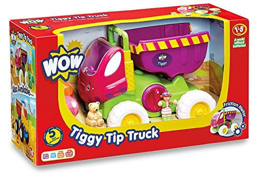 W.O.W Tiggy Tip Truck Toy, Motorized Dump Truck, Gem Collecting ...