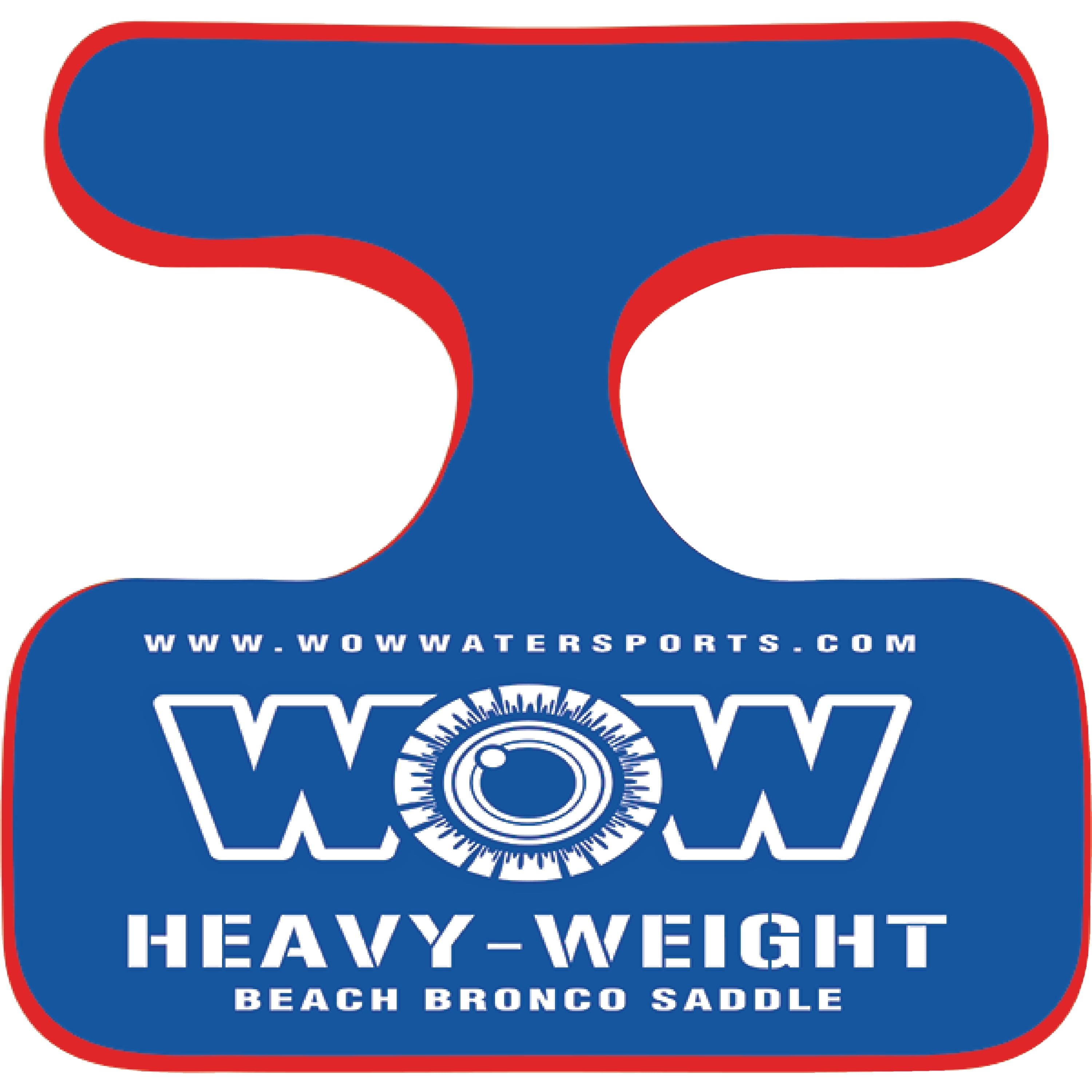 WOW World of Watersports Heavy-Duty Large Beach Bronco Foam Pool Saddle ...