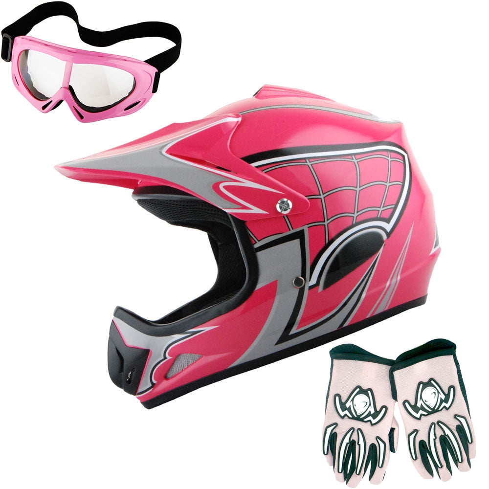 WOW Youth Motocross Helmet HJOY BMX MX ATV Dirt Bike Helmet HJOY Spider ...