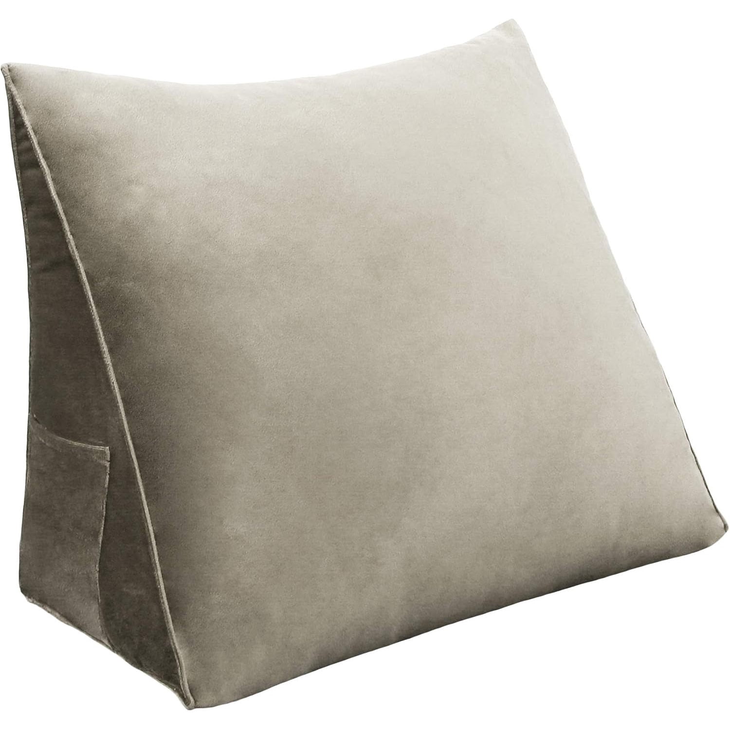 WOWMAX Reading Pillow Bed Wedge Large Adult Backrest Lounge Cushion ...
