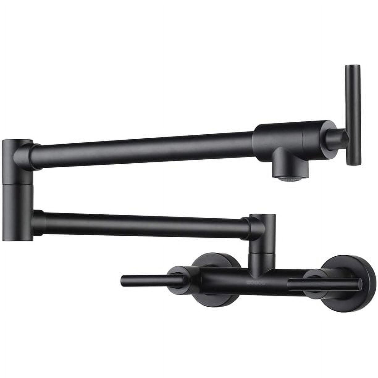 Wowow Pot Filler Faucet for Both Hot Cold Water Folding Kitchen Faucet ...
