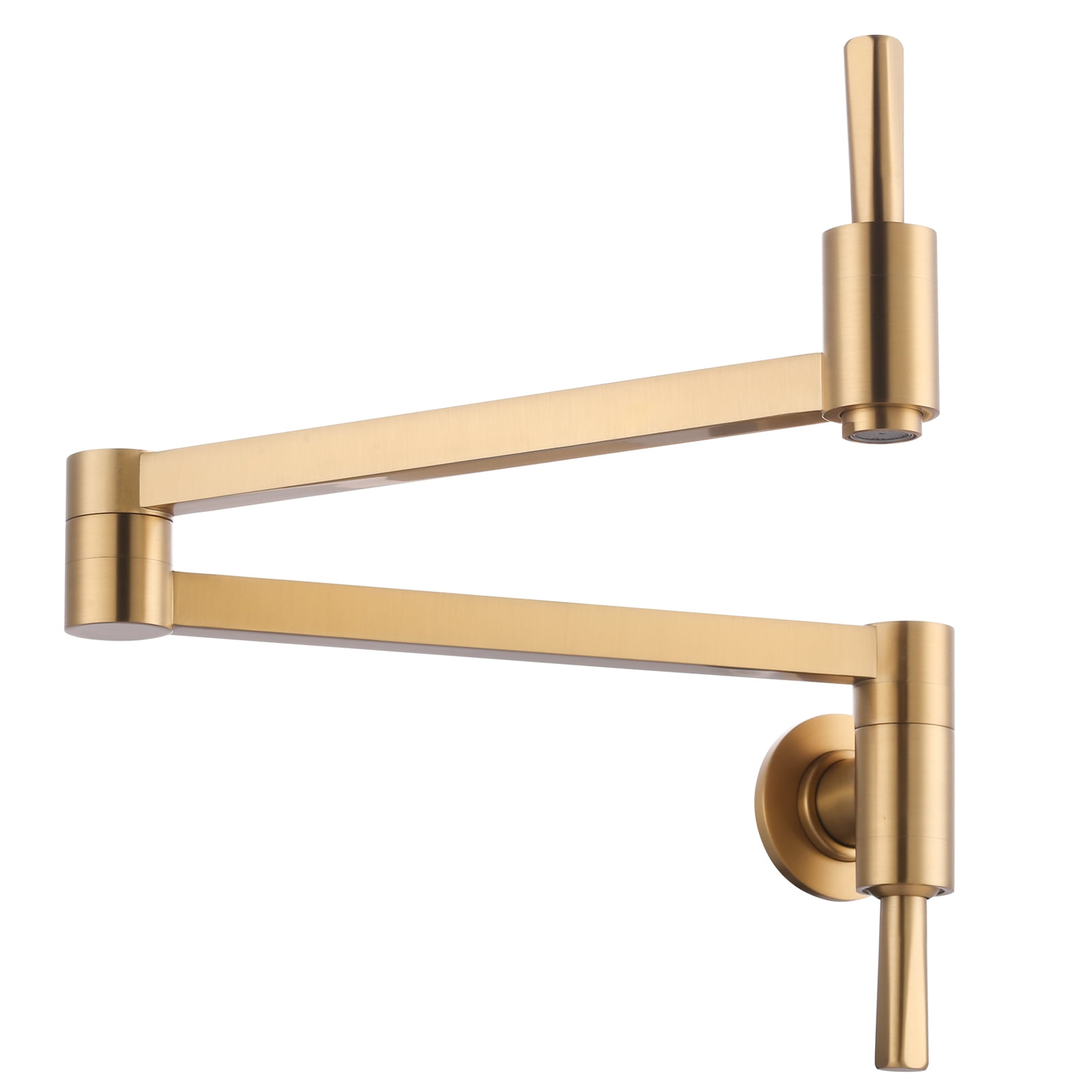 WOWOW Pot Filler Folding Faucet Brass Pot Filler Faucet Wall Mount ...