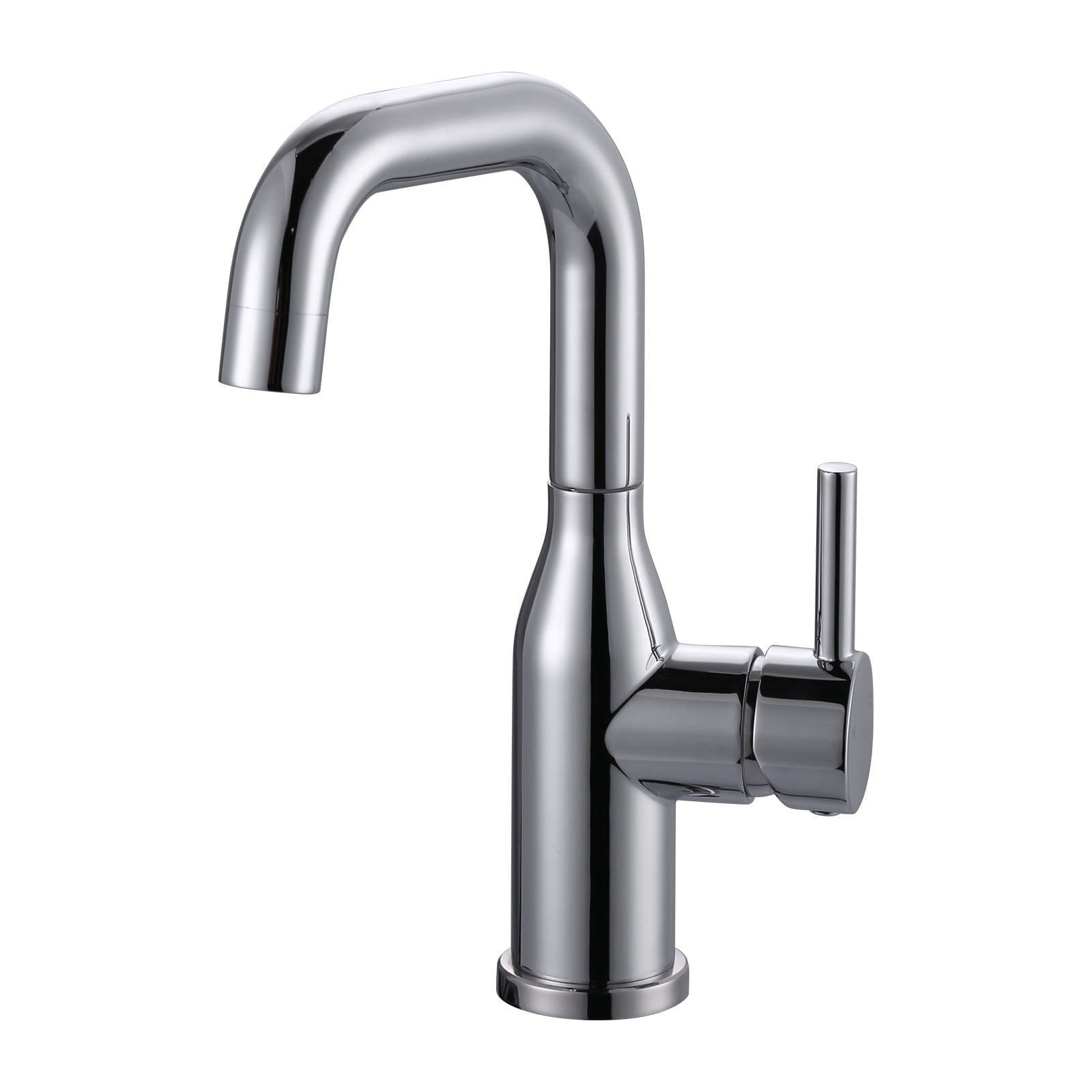 WOWOW Single-Handle Bar Faucet Deckplate Not Included in Chrome - Walmart.com