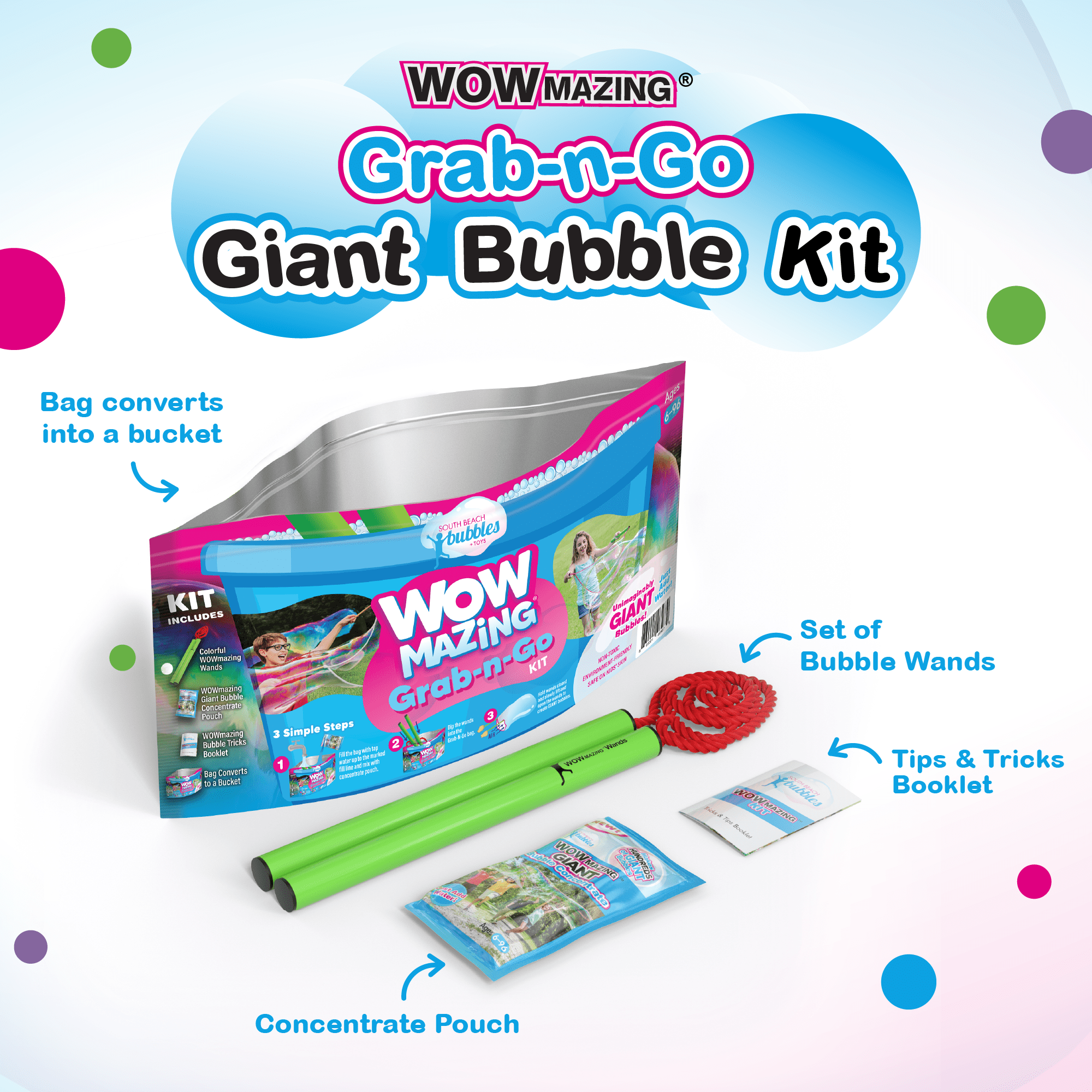 WOWmazing Grab-N-Go Complete Kit - Walmart.com