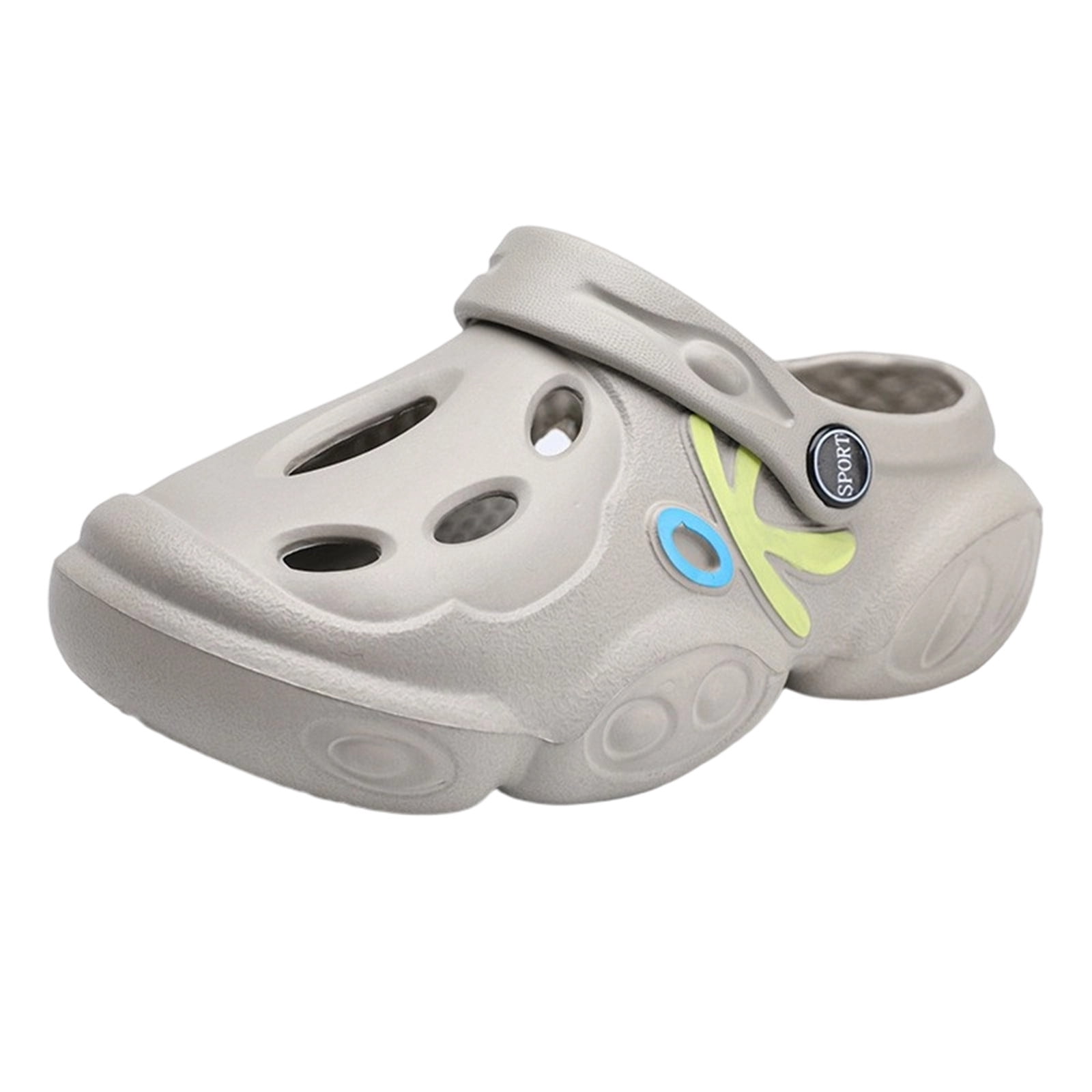 WOYY Big Boys EVA Garden Clogs Kids Lightweight Slip On Water Shoes ...