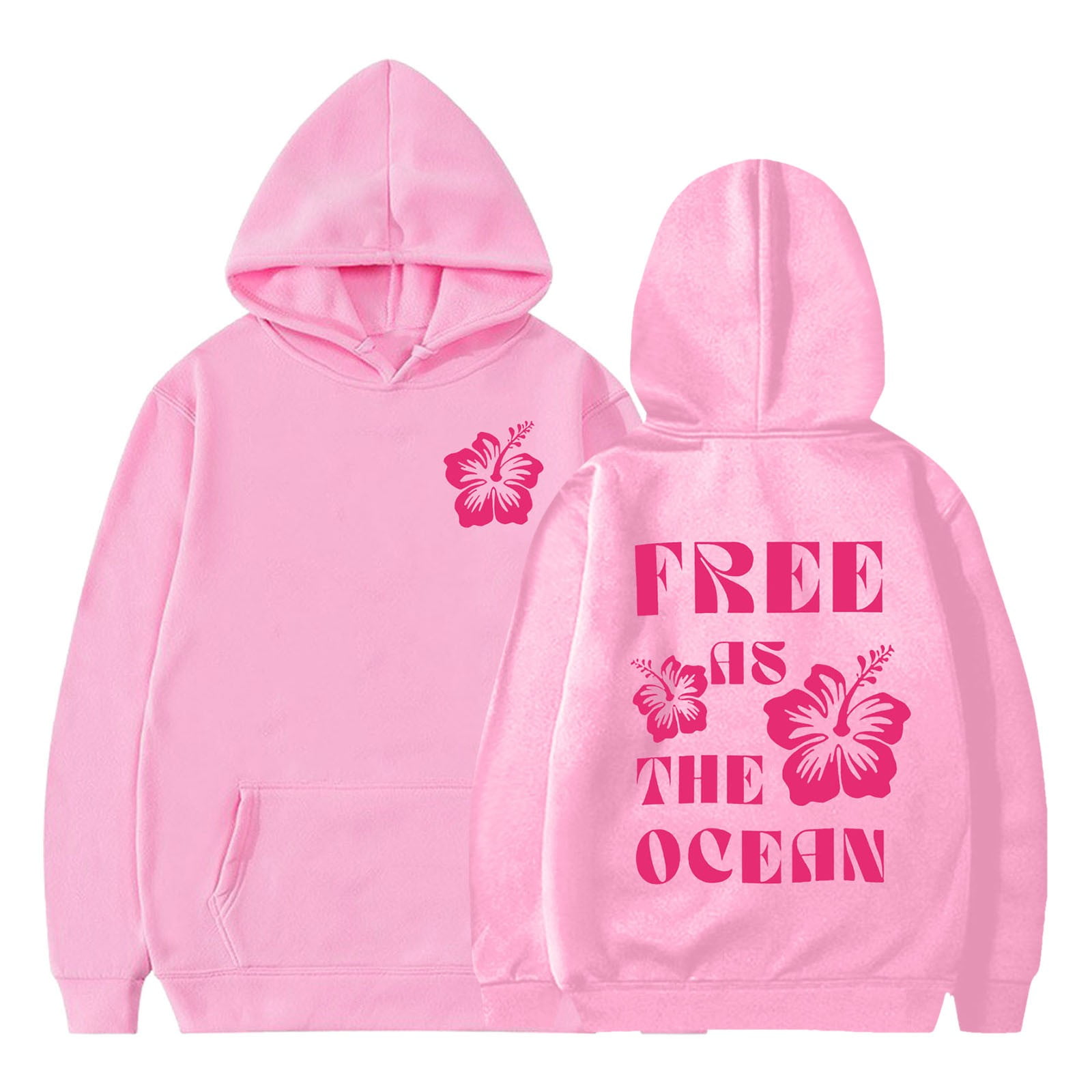 WOYY Girl's Hoodie Long Sleeve Soft Sweatshirt Graphic Hoody Kids Cute ...