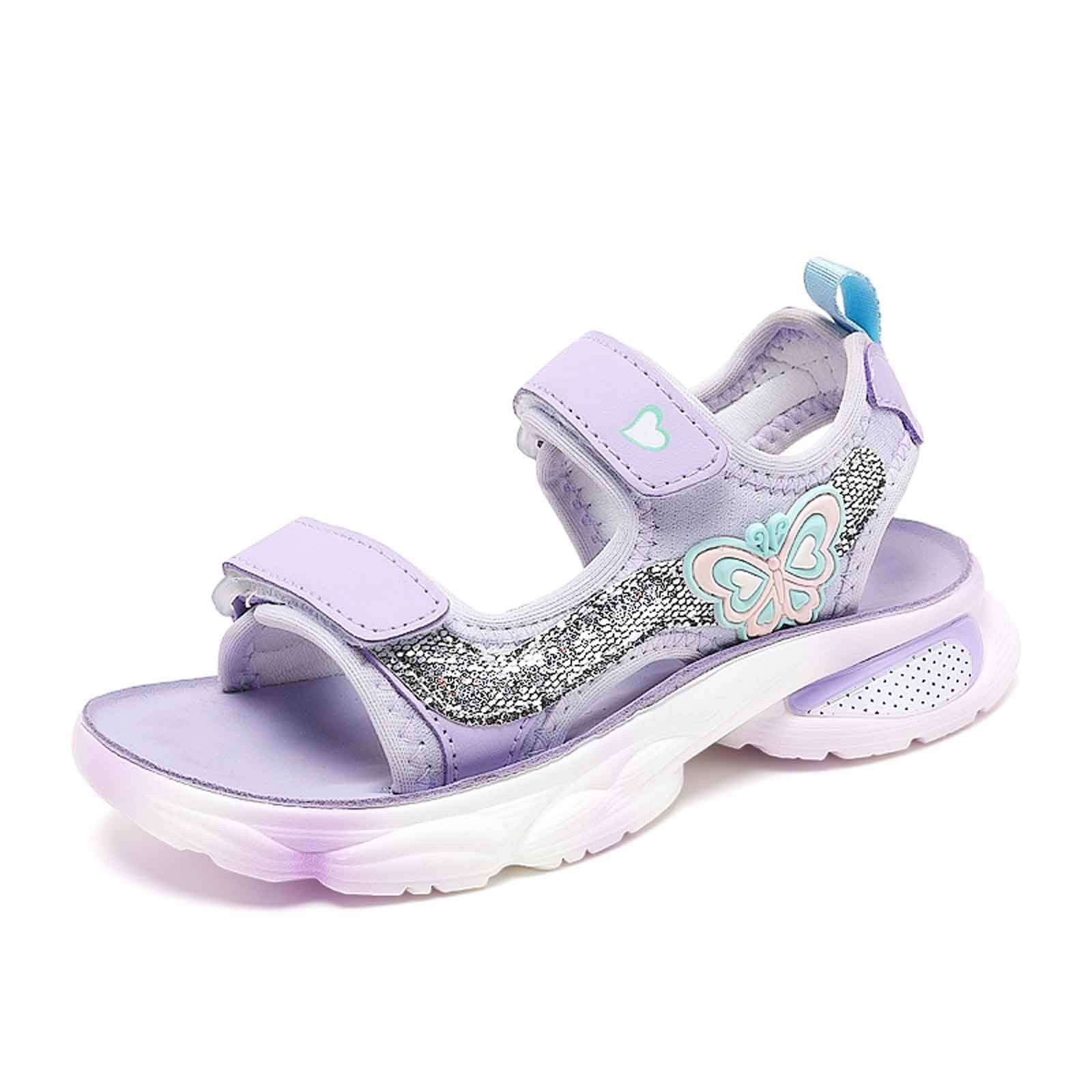 WOYY Girls Sport Water Sandals Little Kids Open Toe Beach Shoes for ...