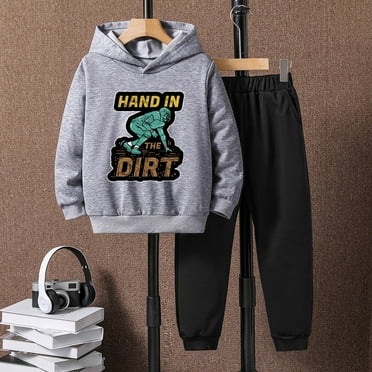 Disney Mickey Mouse Boys Sweater Sweatpants 2-Piece Set for Kids and ...