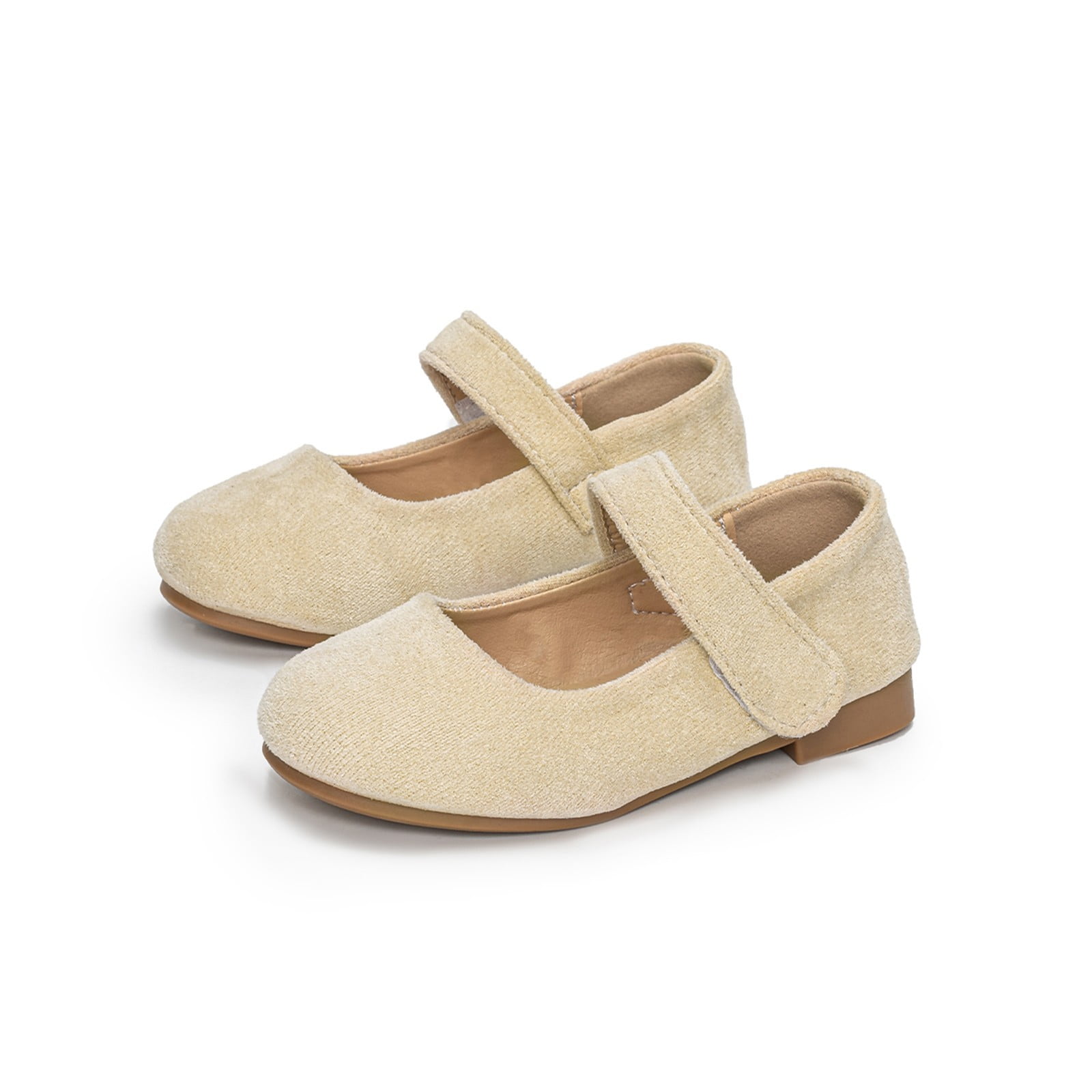WOYY Little Girls Flat Sandals Party Dance Mary Jane Shoes Princess ...