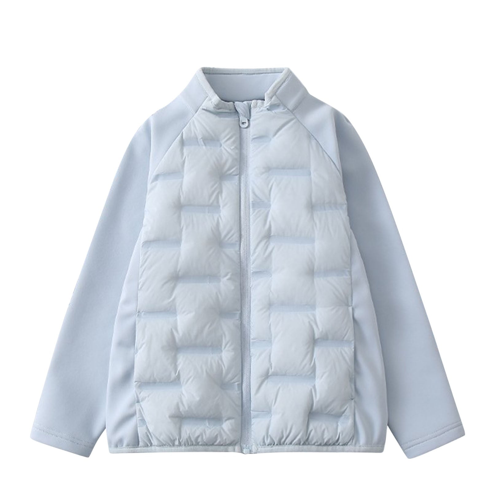 WOYY Teen Girls Lightweight Down Jacket Winter Zip Up Puffer Coat ...