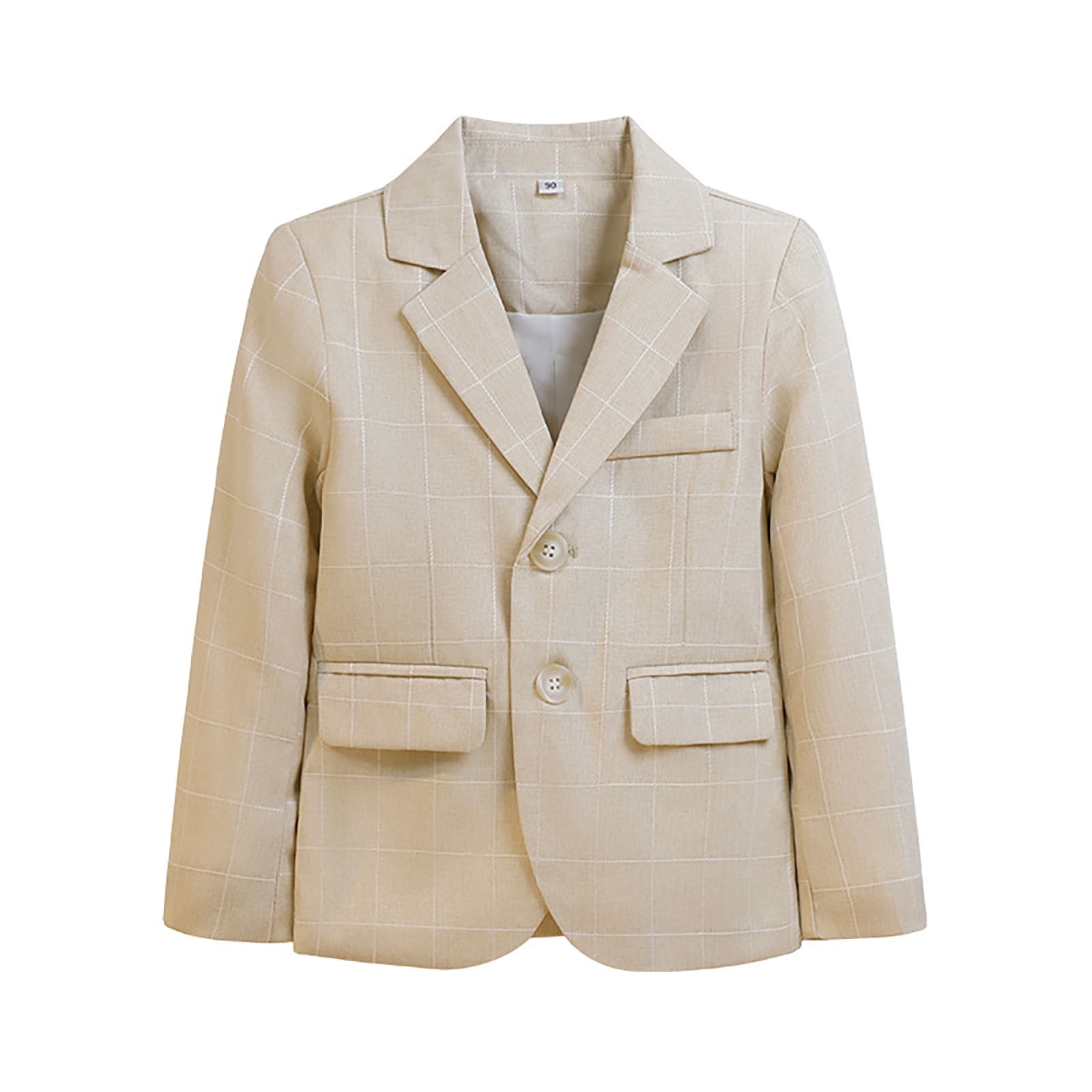 WOYY Toddler Bosy Suit Jacket Formal Blazer Kids Single Breasted Sport ...