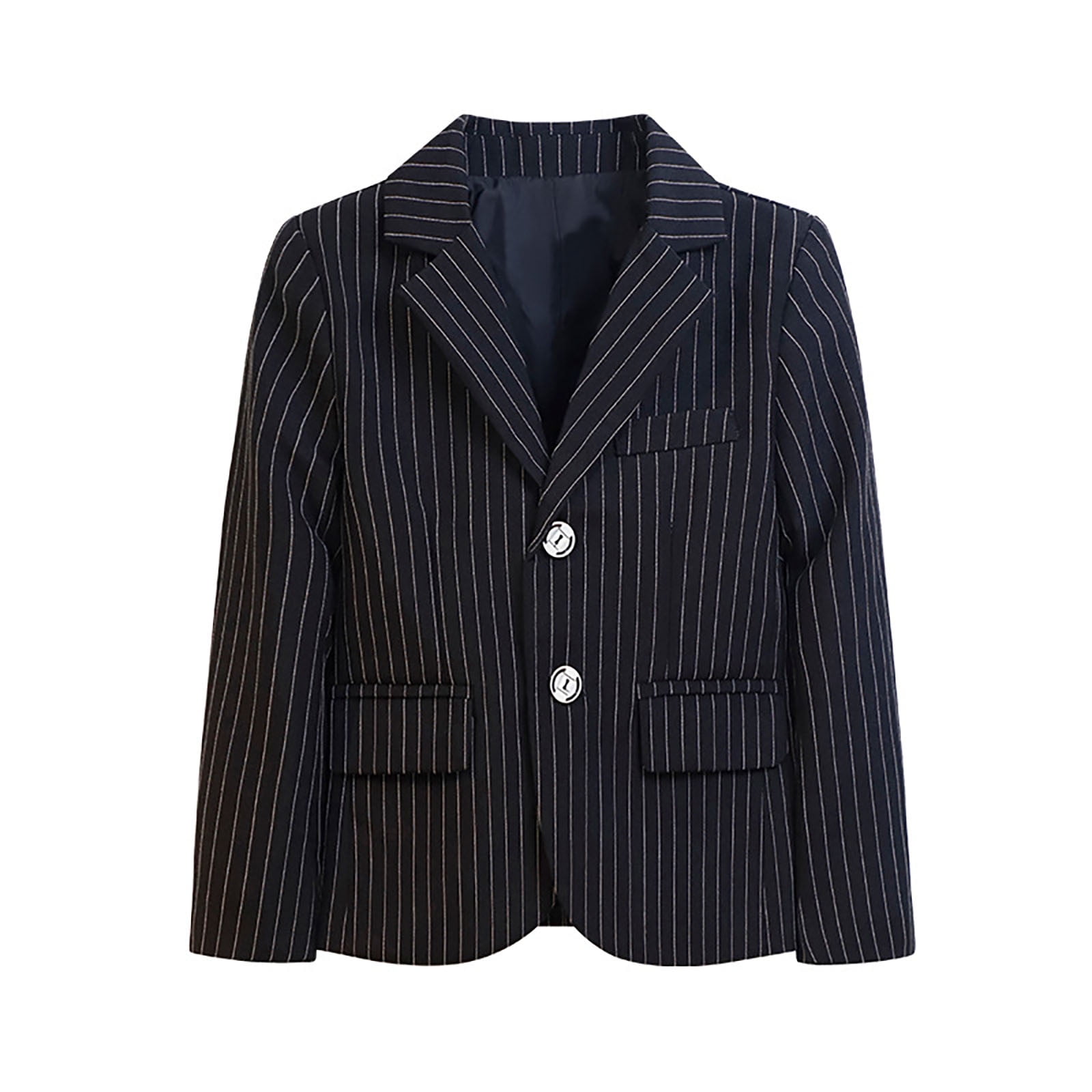 WOYY Toddler Bosy Suit Jacket Formal Blazer Kids Single Breasted Sport ...