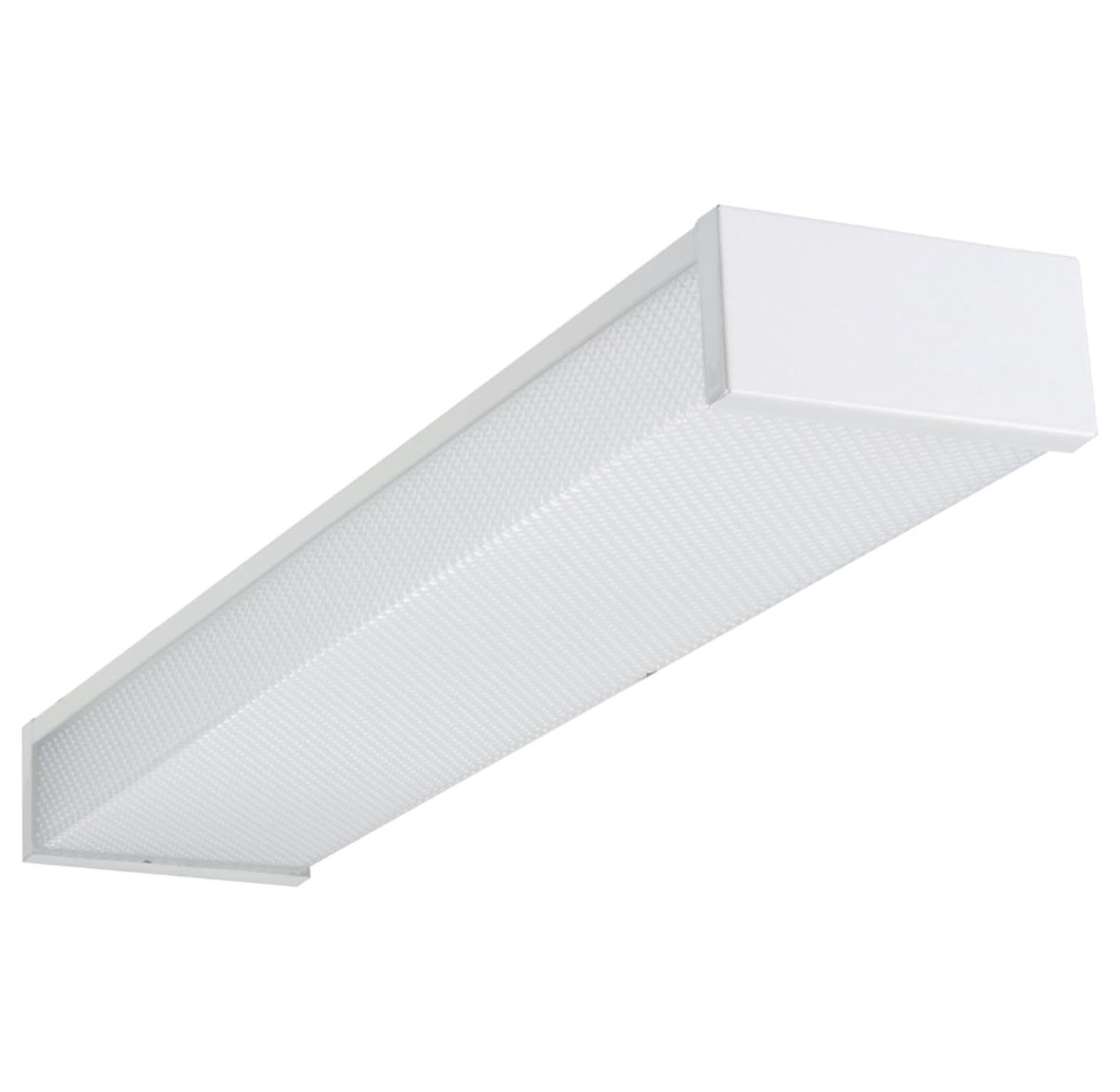 WP 2 ft. 1800-Lumens 4000K Cool White 120-Volt White Integrated LED ...