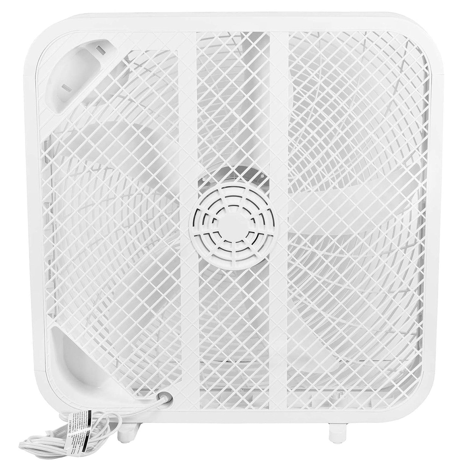 WP 20" WHT Box Fan - Walmart.com