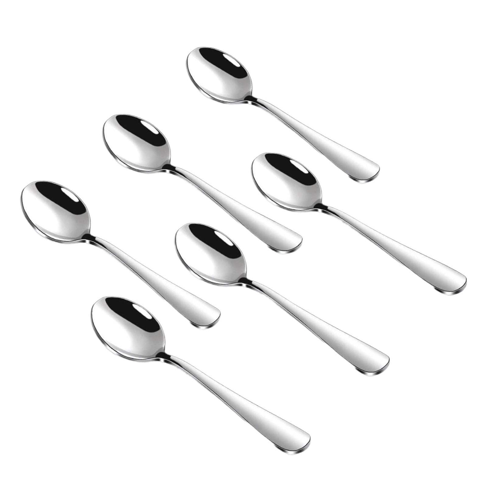 WP 6-Piece Demitasse Espresso Spoons,Stainless Steel Mini Coffee Spoons ...
